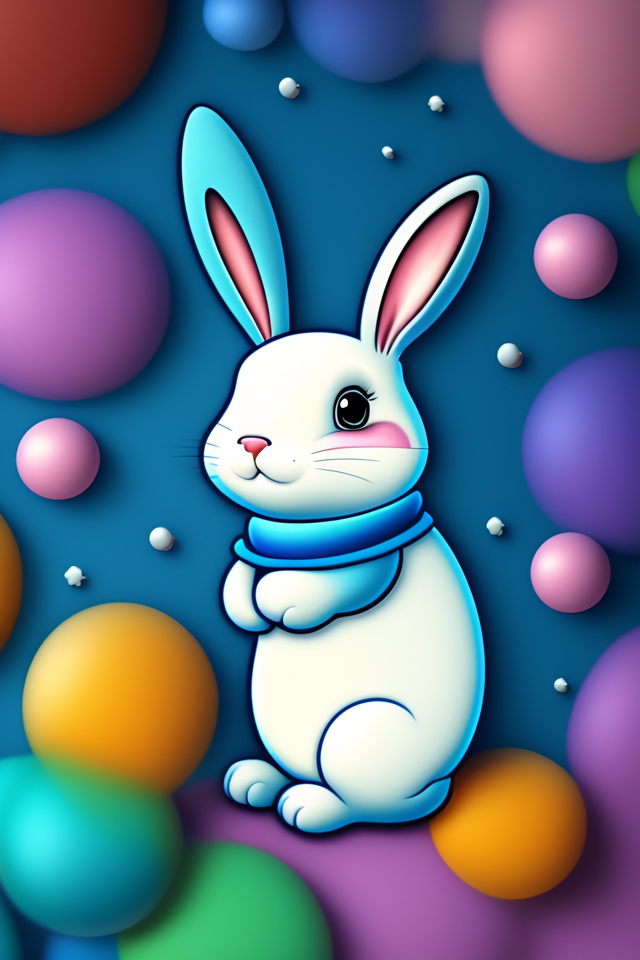 Lexica - Cartoon bunny for children's book