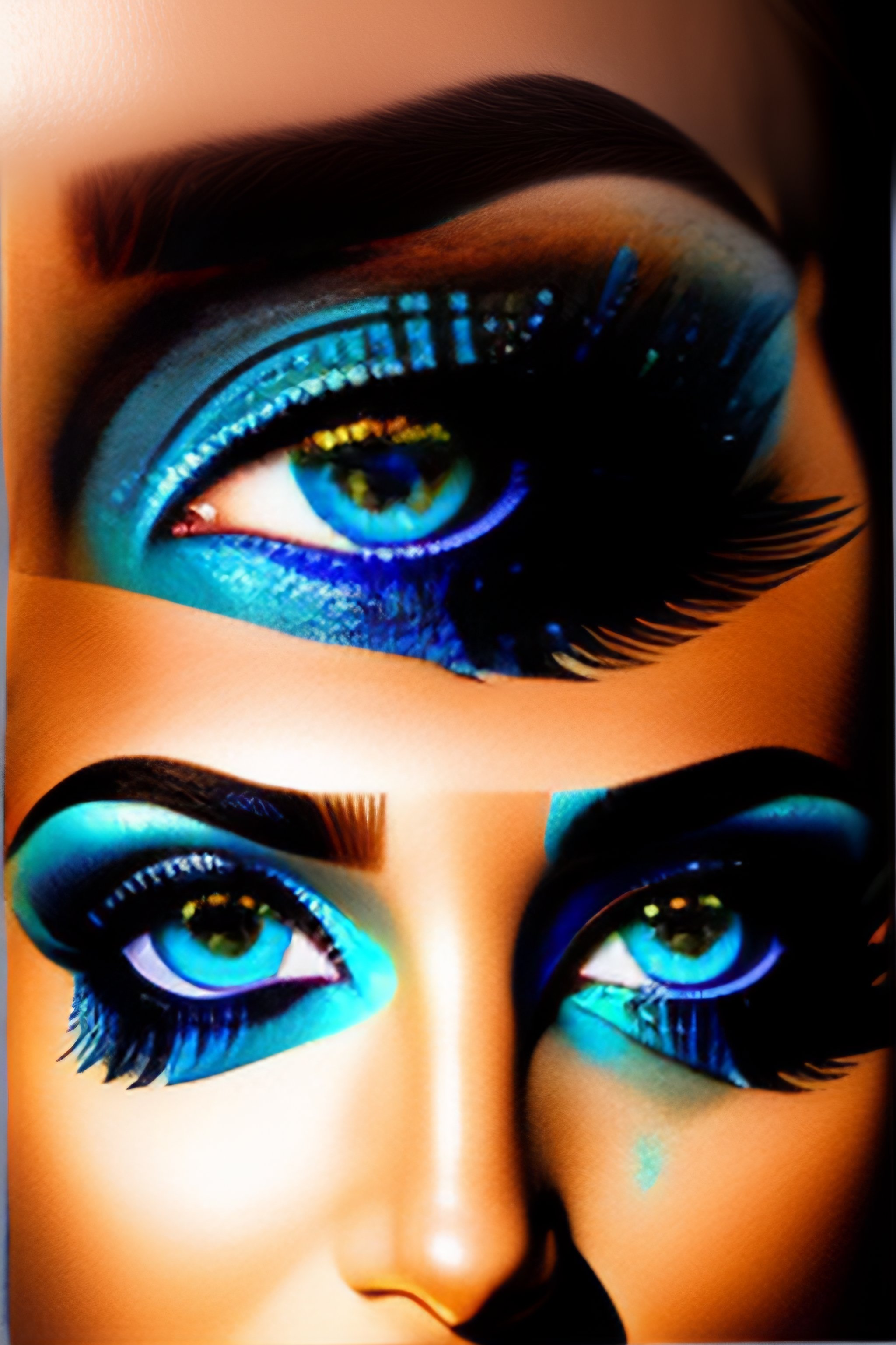 Lexica - The ability to truly see, beautiful blue turquoise eye, long ...