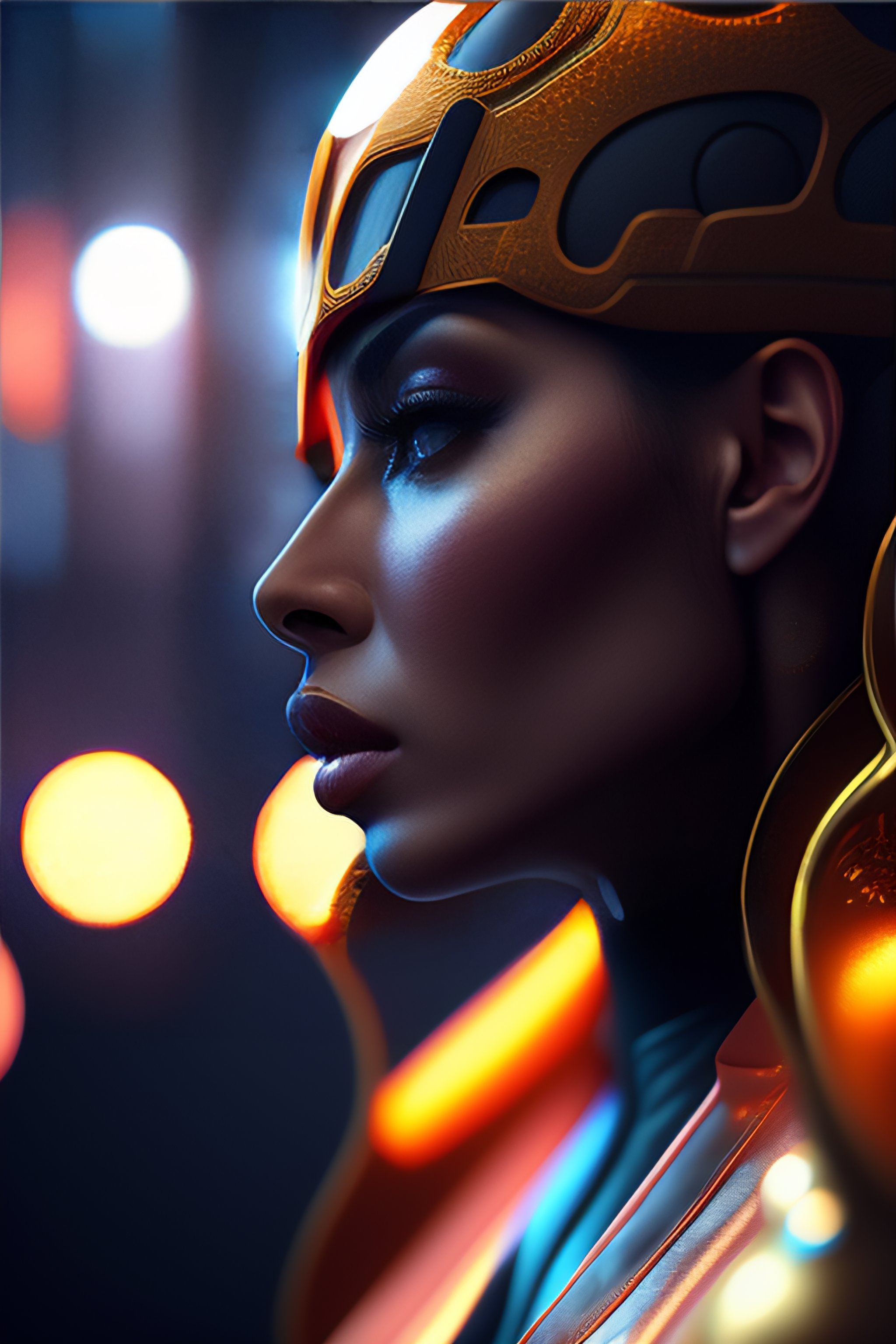 Lexica - The neural network draws itself,unreal engine, octane render ...