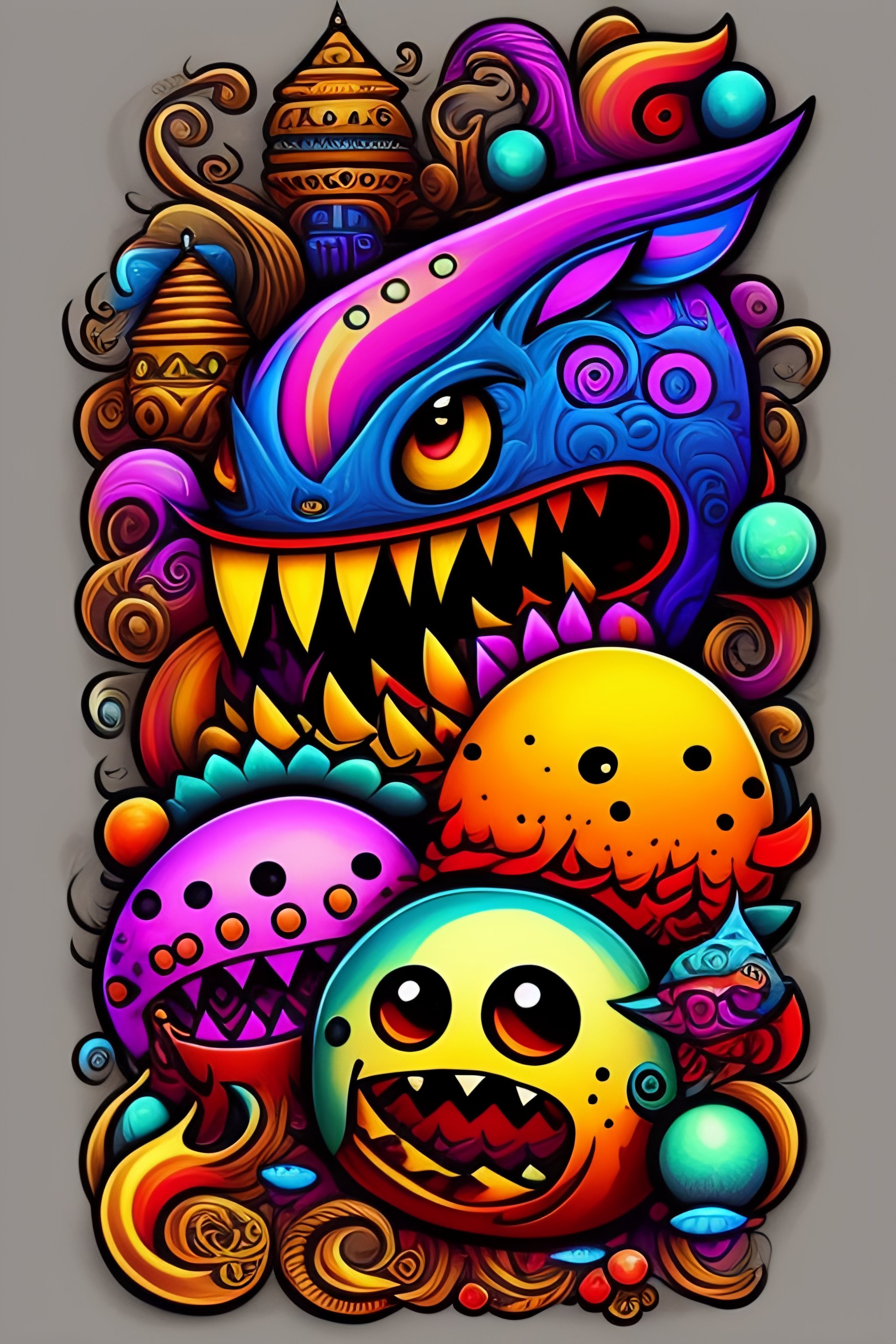 Colorful Doodle Art