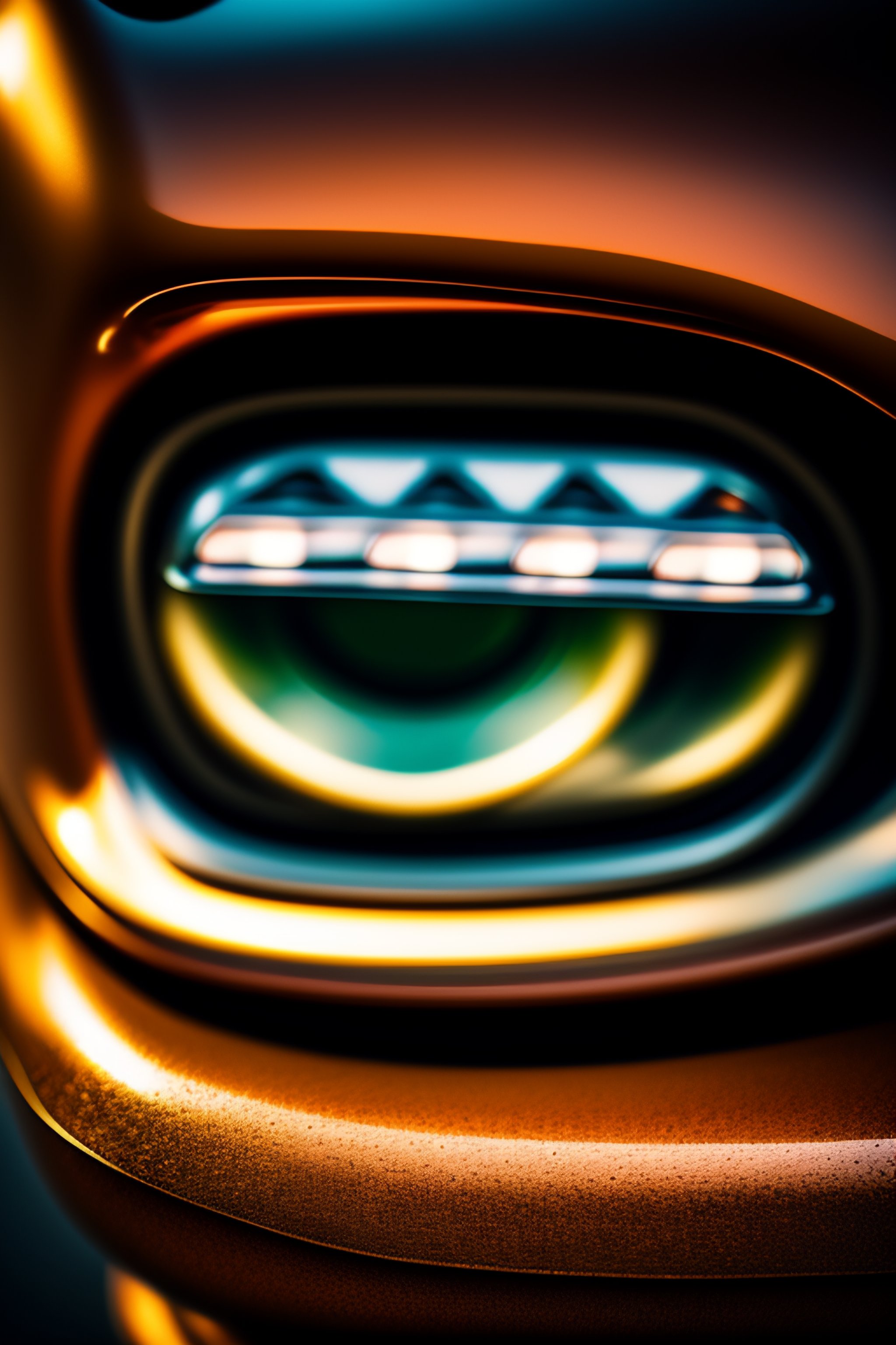 Lexica - 1960s bmw car headlight, medium format kodak photography ...