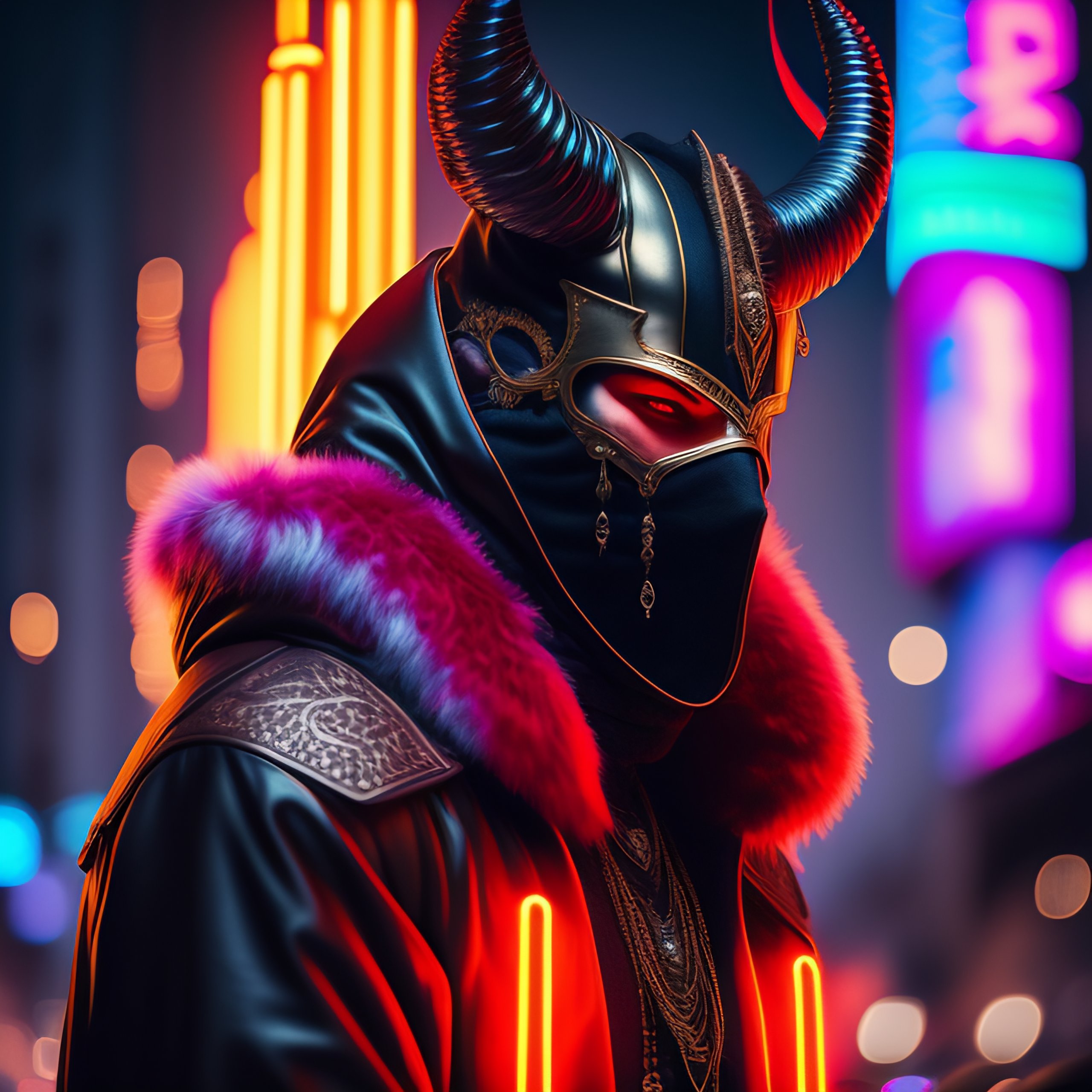 Lexica - Wide angle longshot of a mysterious balkan man wearing a scary ...