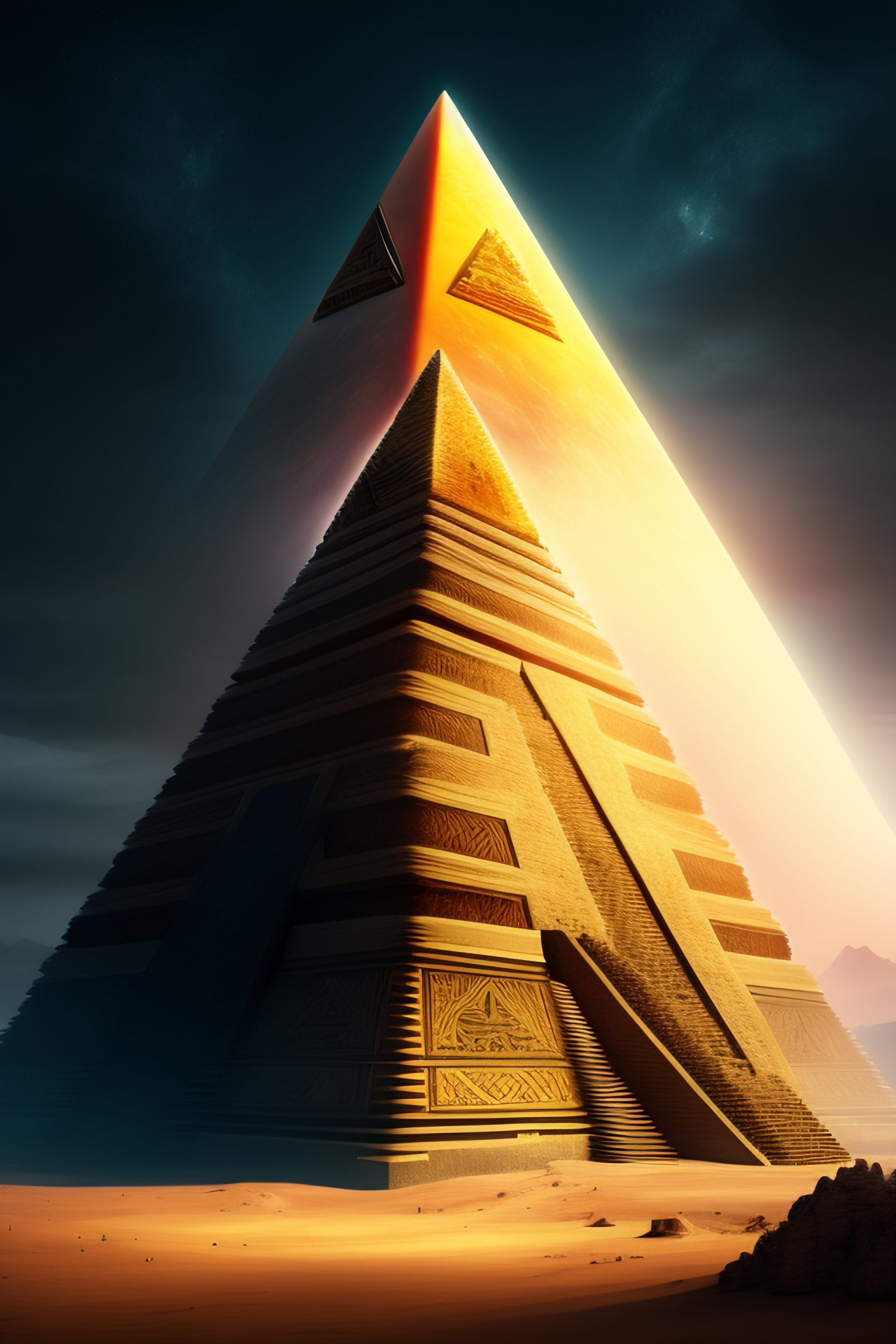 Lexica - Pyramid in an apocalyptic world