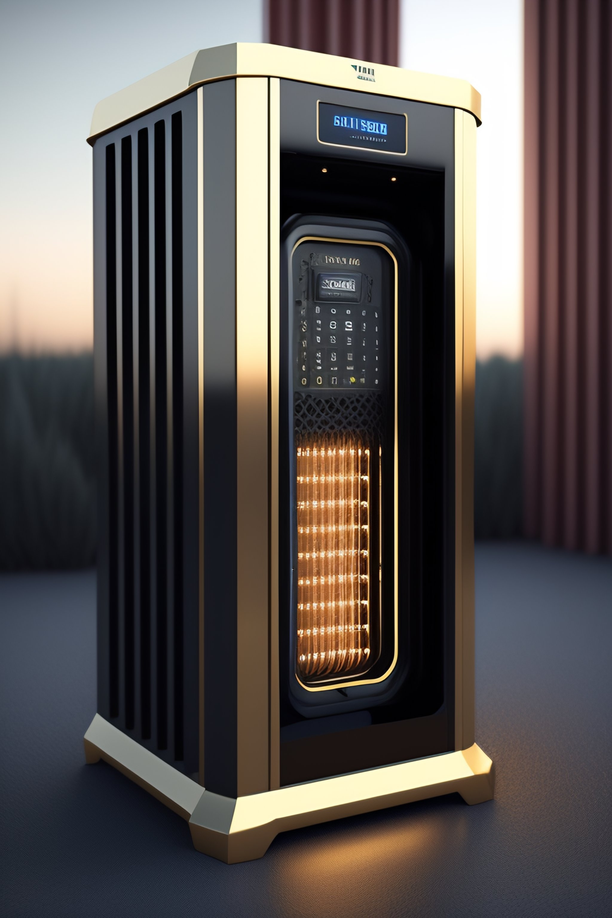 Lexica - Digital time machine designed by deiter rams, photorealistic ...