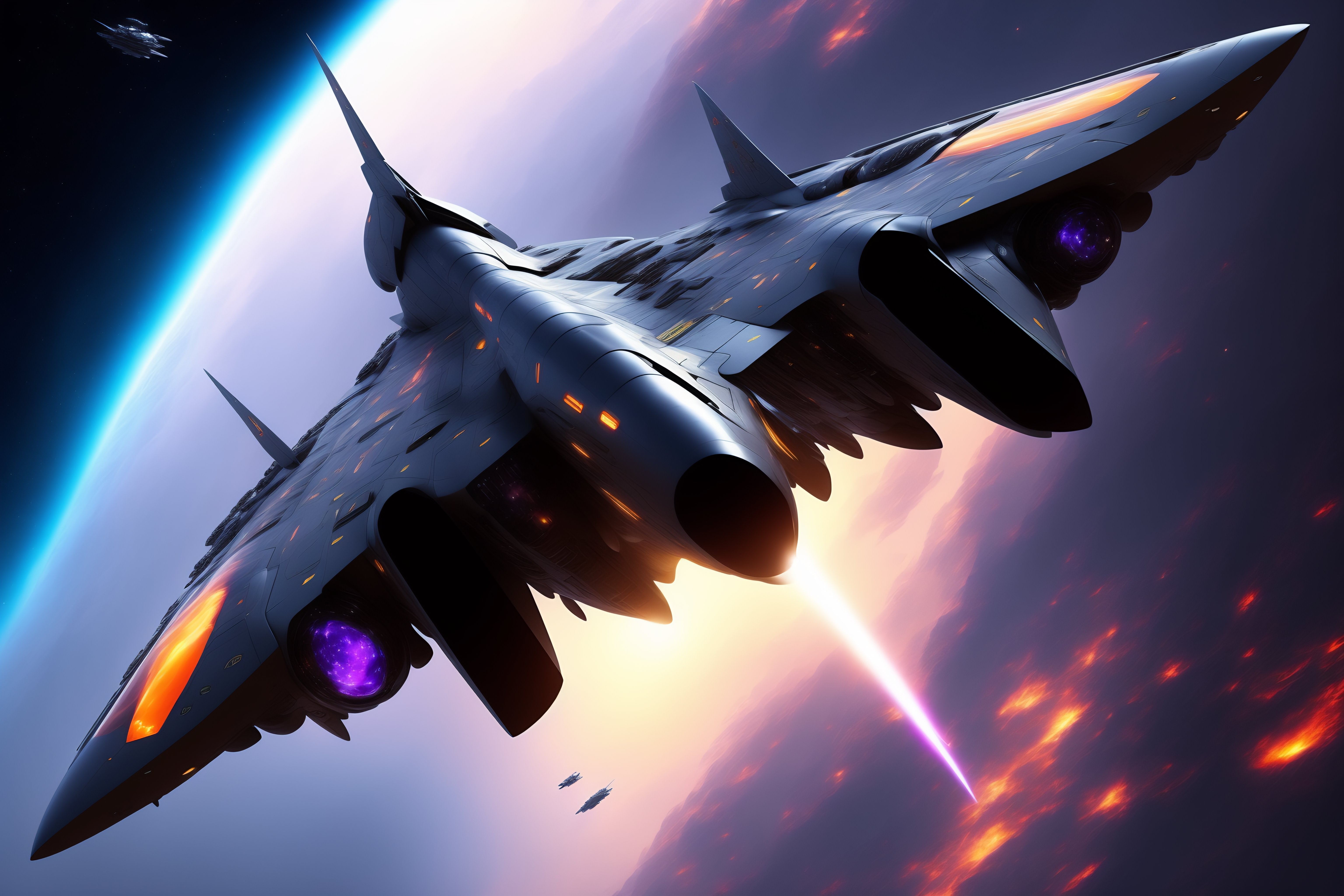 Futuristic Fighter Planes