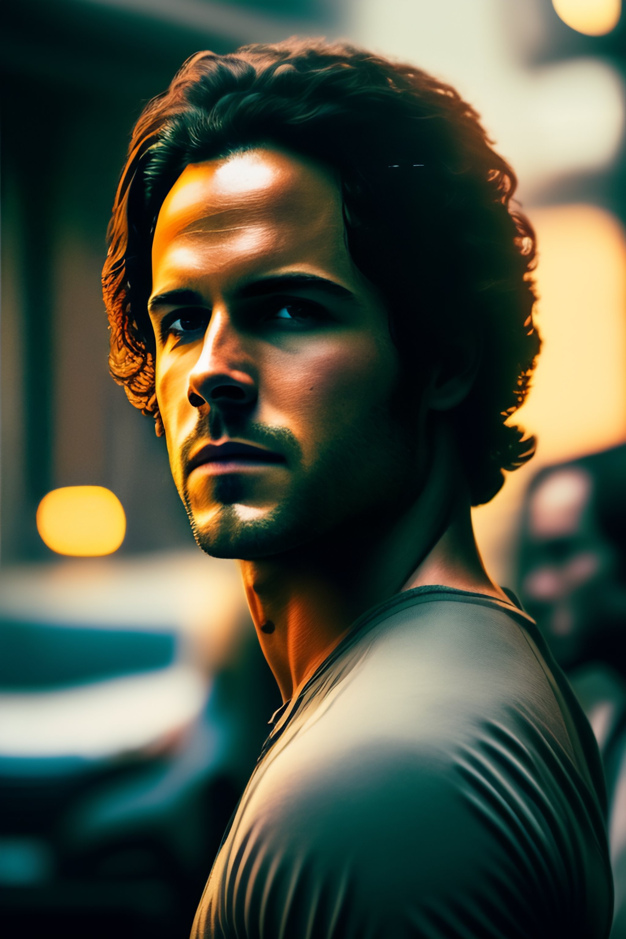 Lexica - Polaroid image of Mitch Rapp, from American Assassin movie, in ...