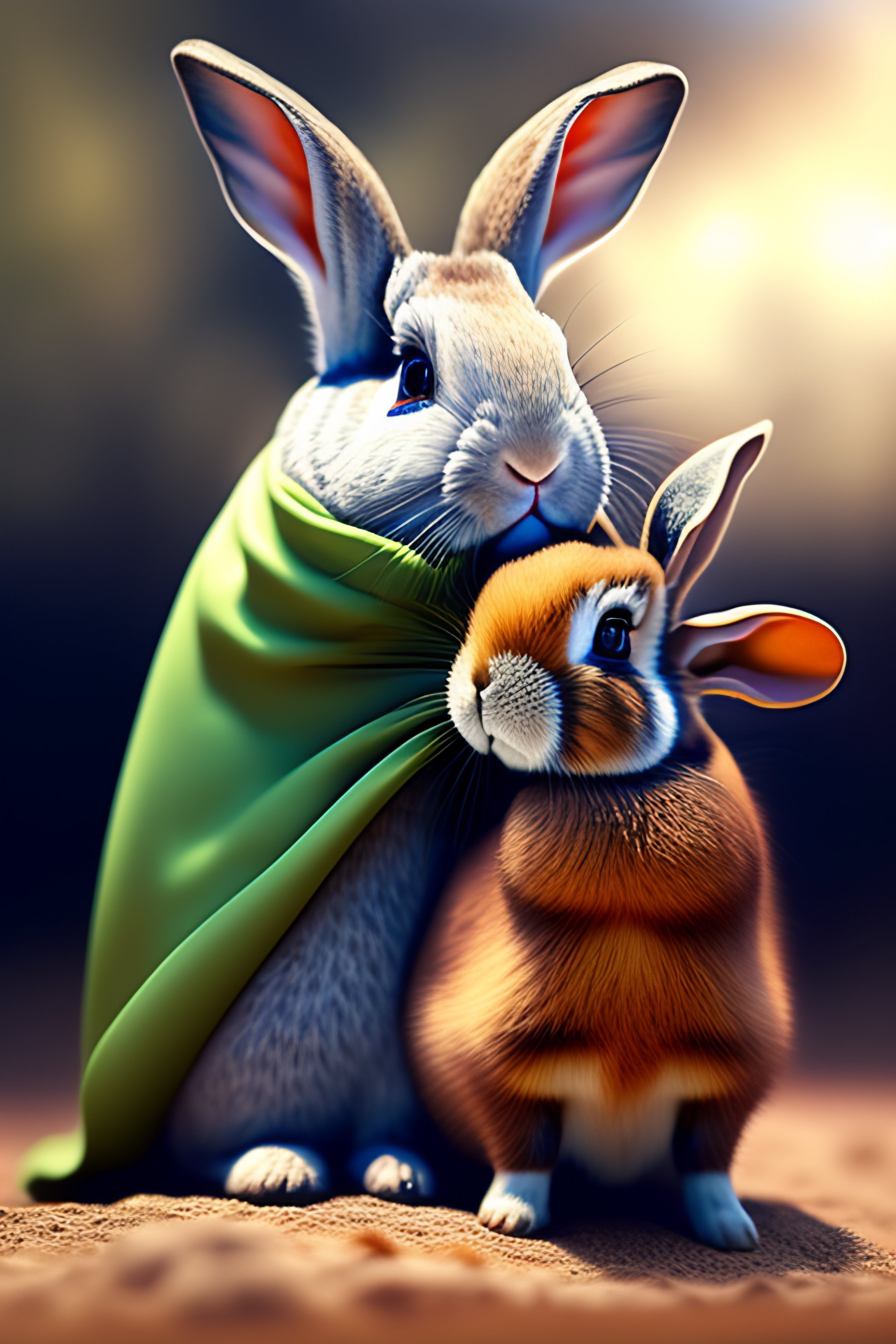 Lexica - Iranian Mulla and rabbit