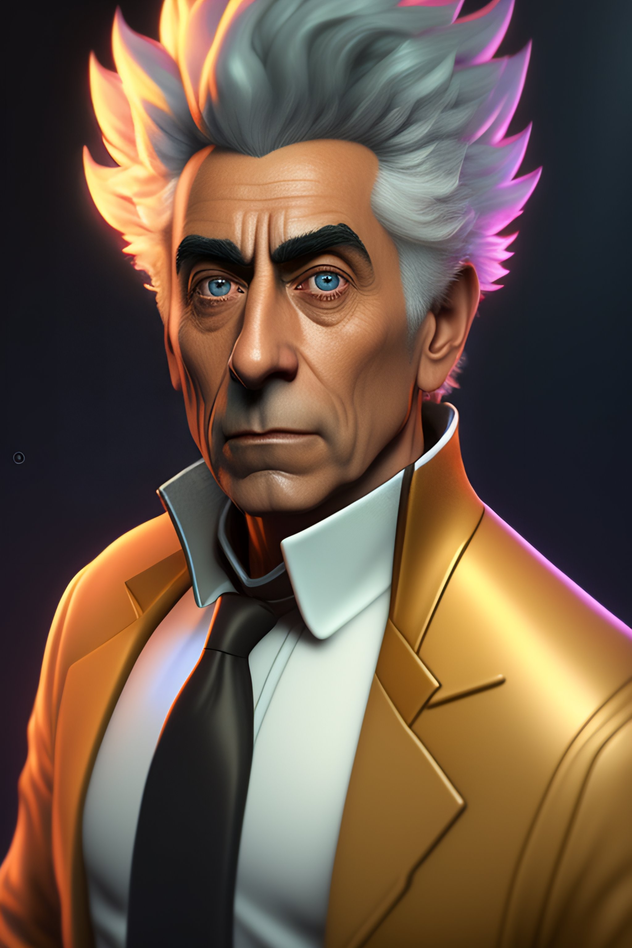 Lexica - Realistic Rick Sanchez