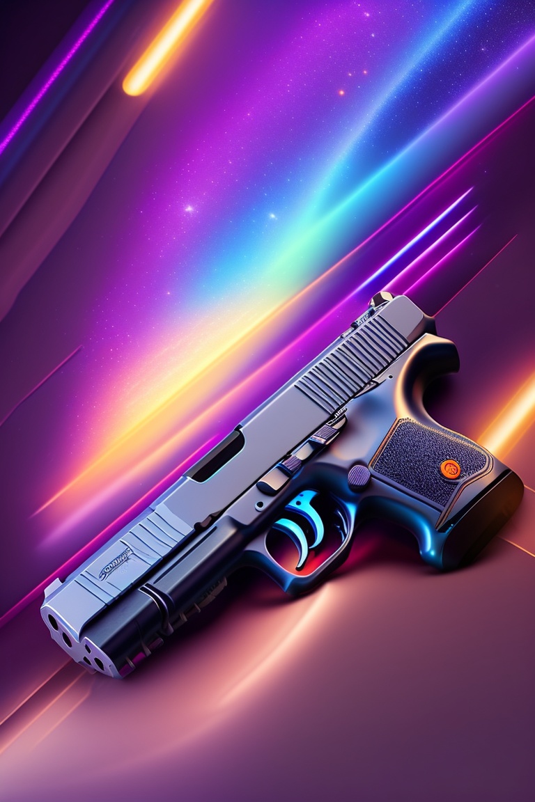 Lexica - Gun. card, nft, galaxy