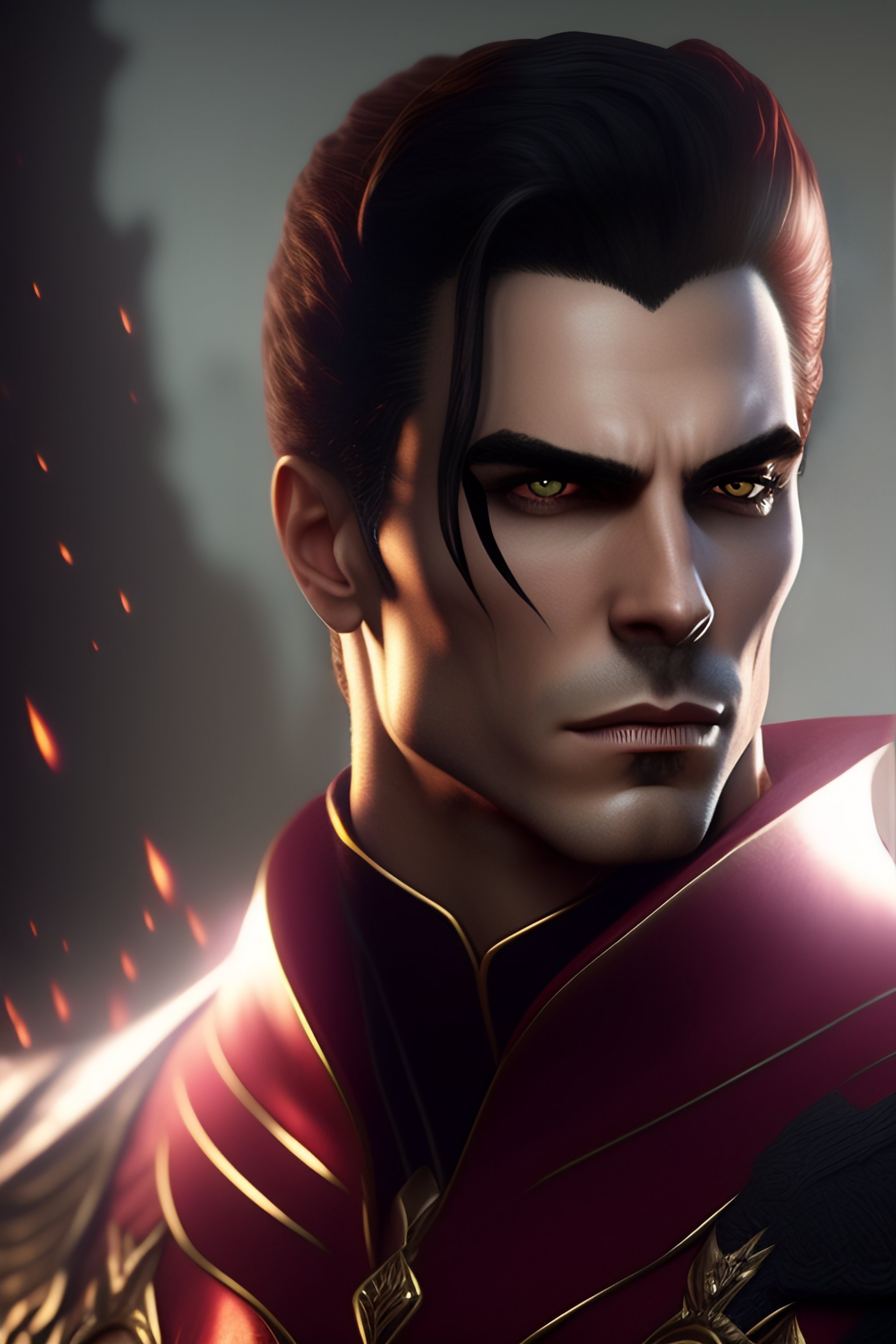 Lexica - Male vampire with long and sharp claws