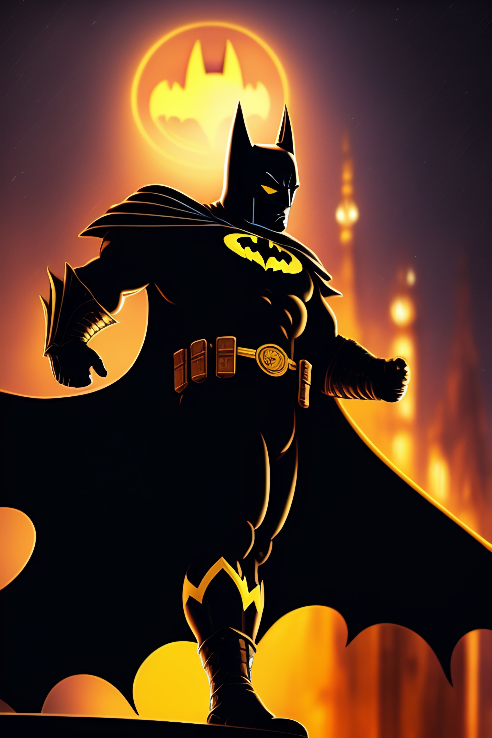 Lexica - Batman in the night of paris