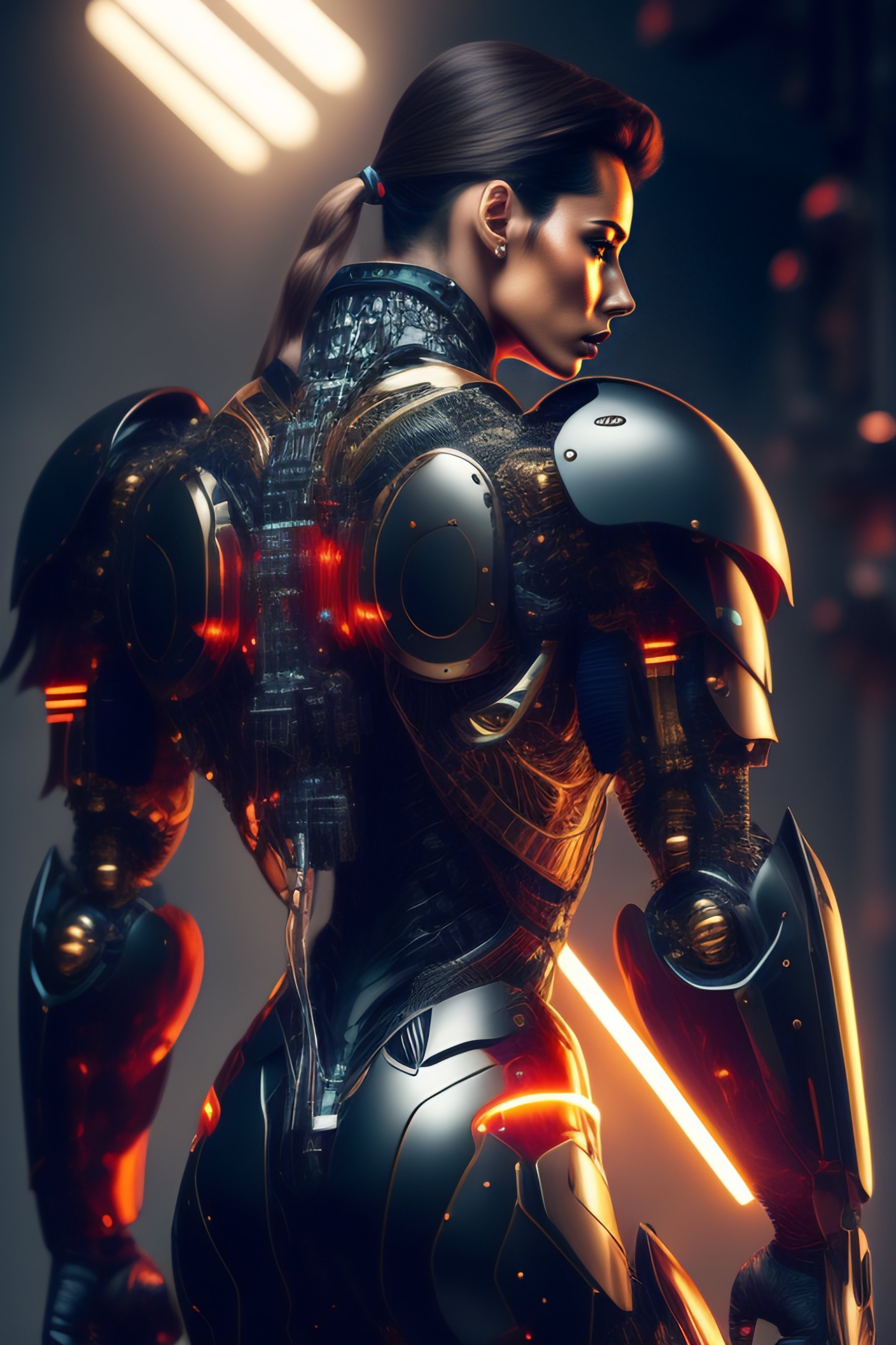 Lexica - An extremely complex and advanced cyborg Chassis