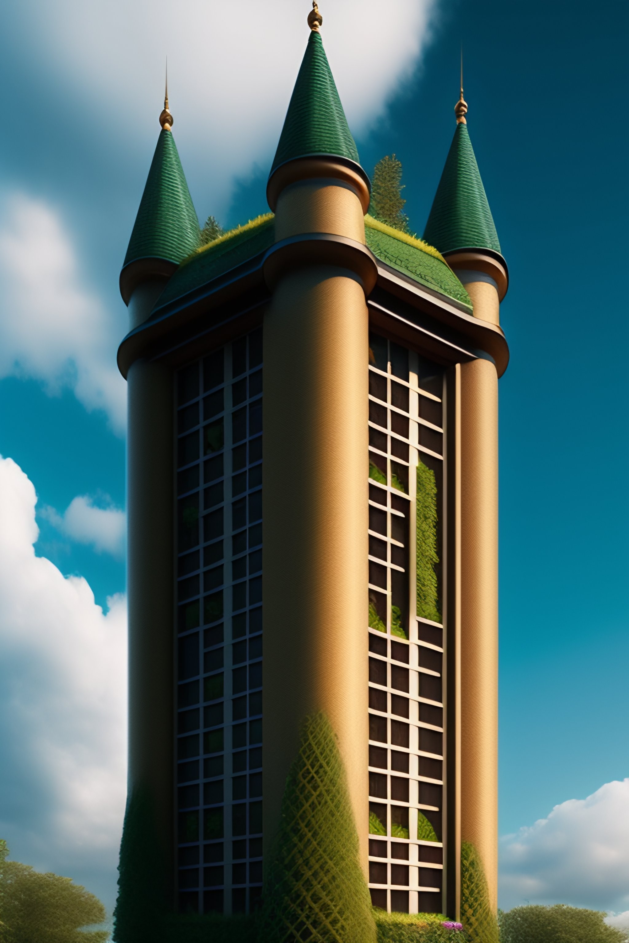 Lexica - Rapunzel tower