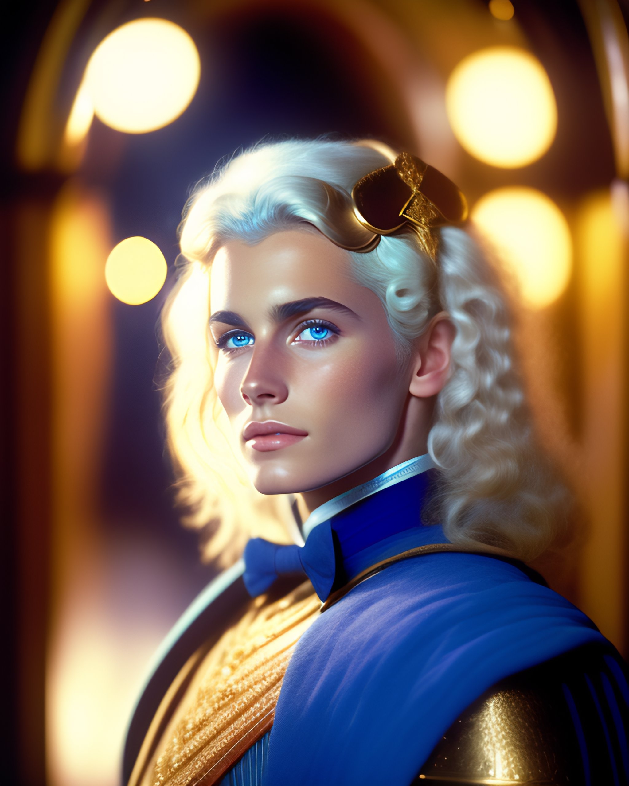 Lexica - Rough scruffy israeli girl white hair and brown eyes wearing ...