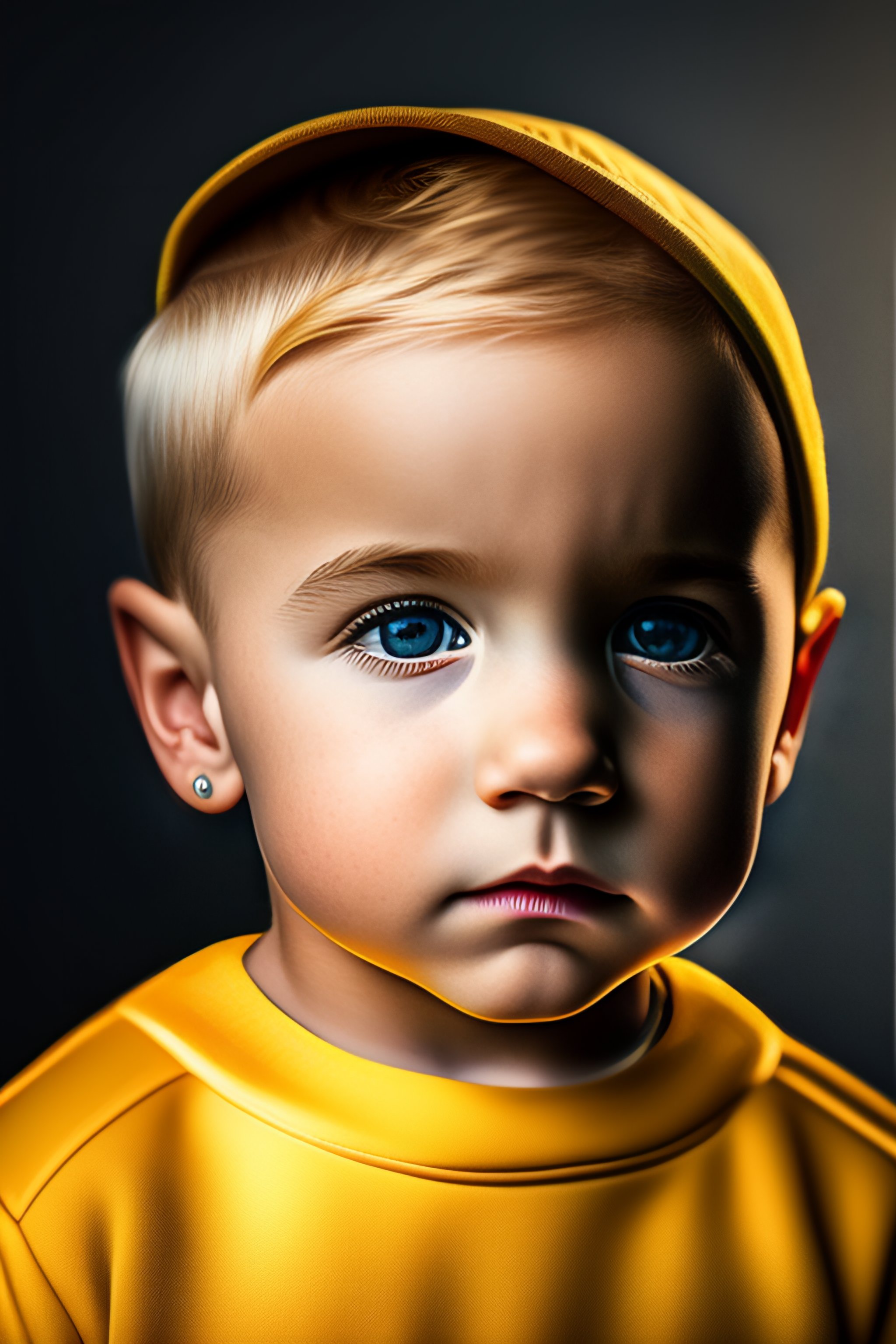 Lexica - Centered! ultrarealistic portrait of baby eminem, rendered by ...
