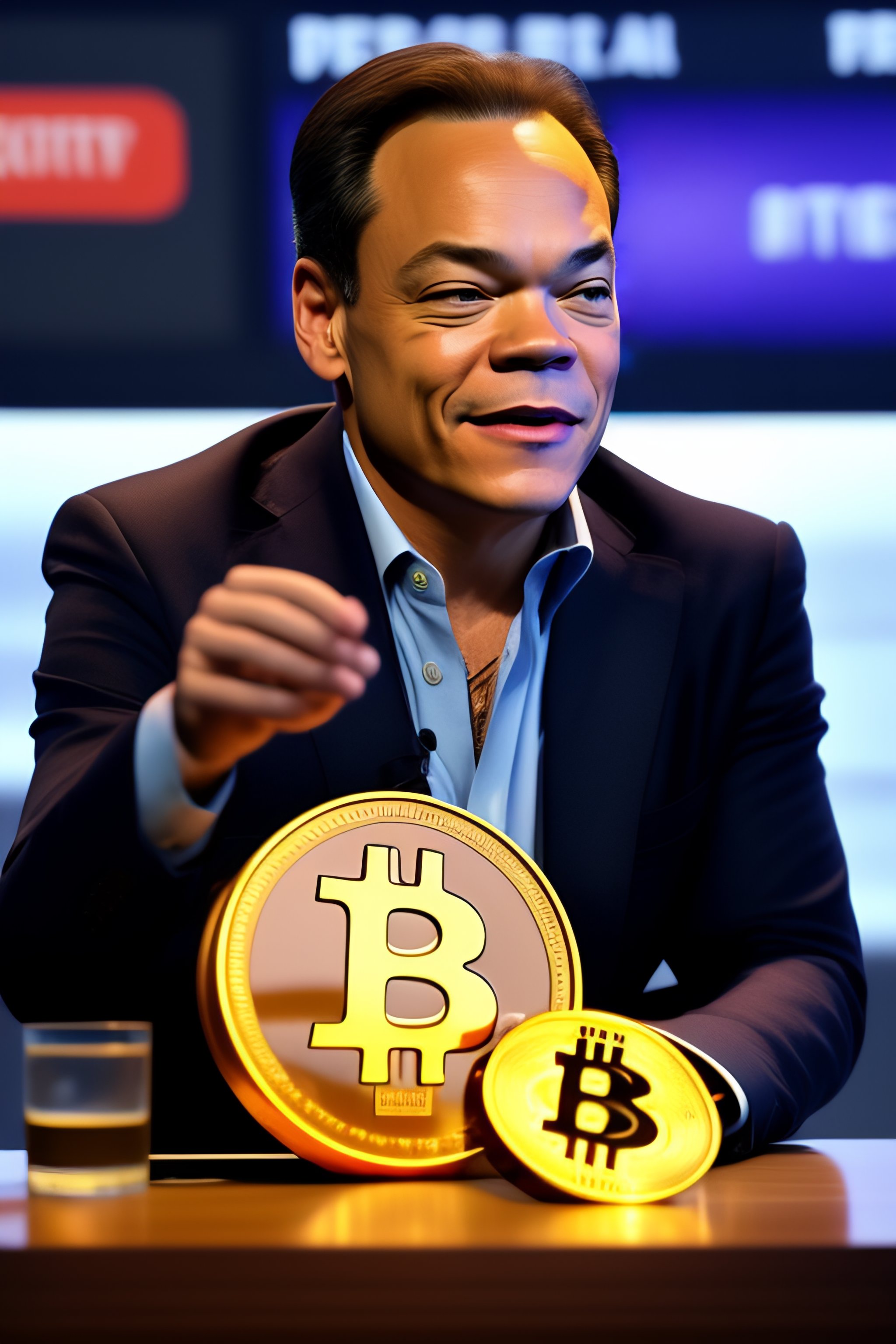 Lexica - Max Keiser AND A BITCOIN LOGO
