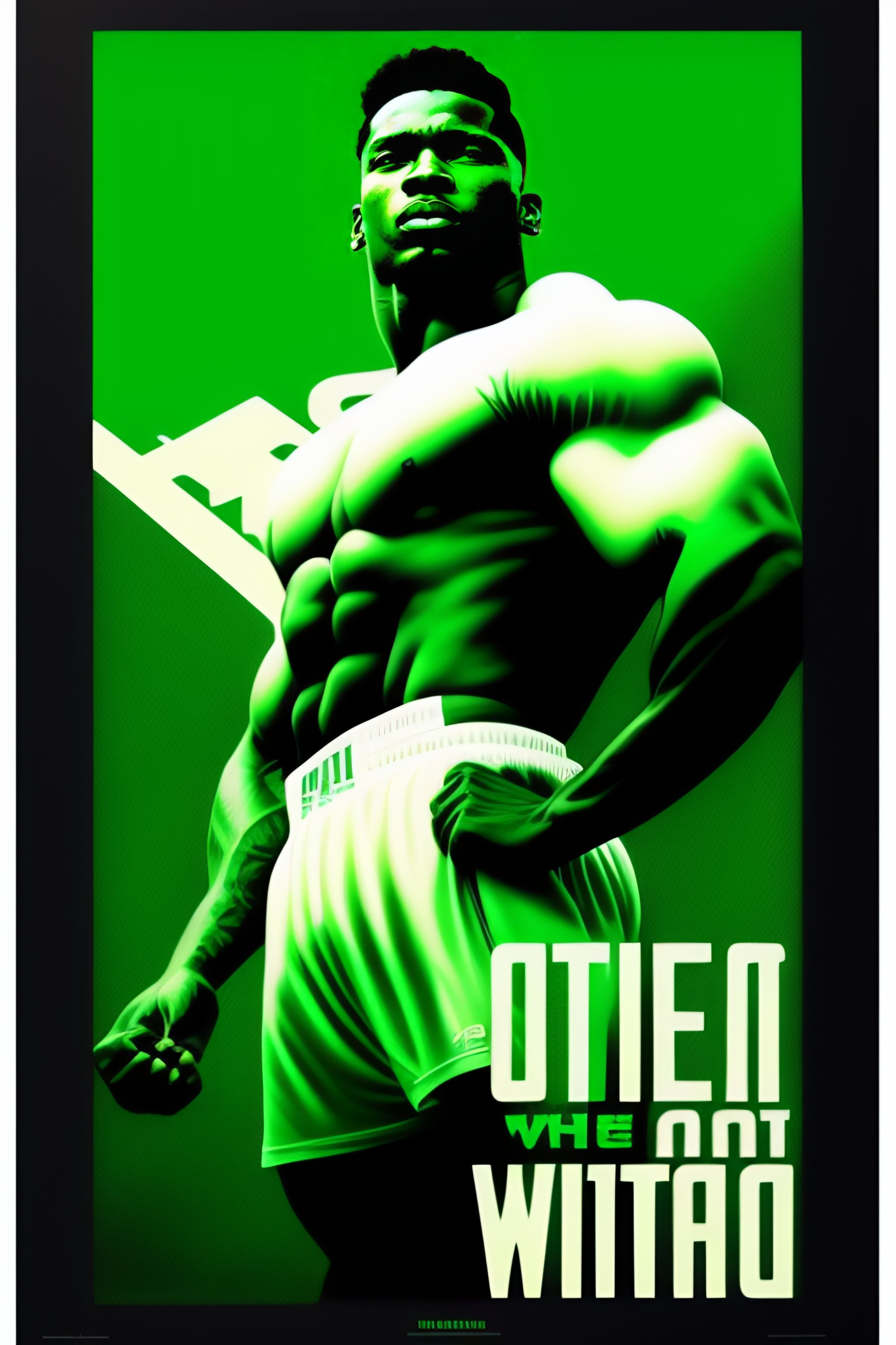 Lexica - Street art poster inspire by communist propaganda, green ...