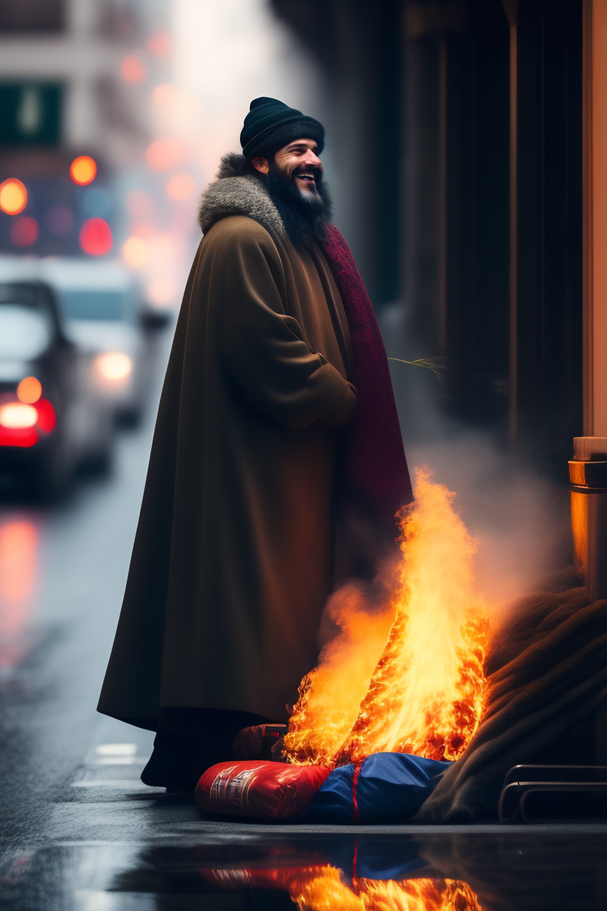 Lexica - Setting a homeless god on fire and laughing