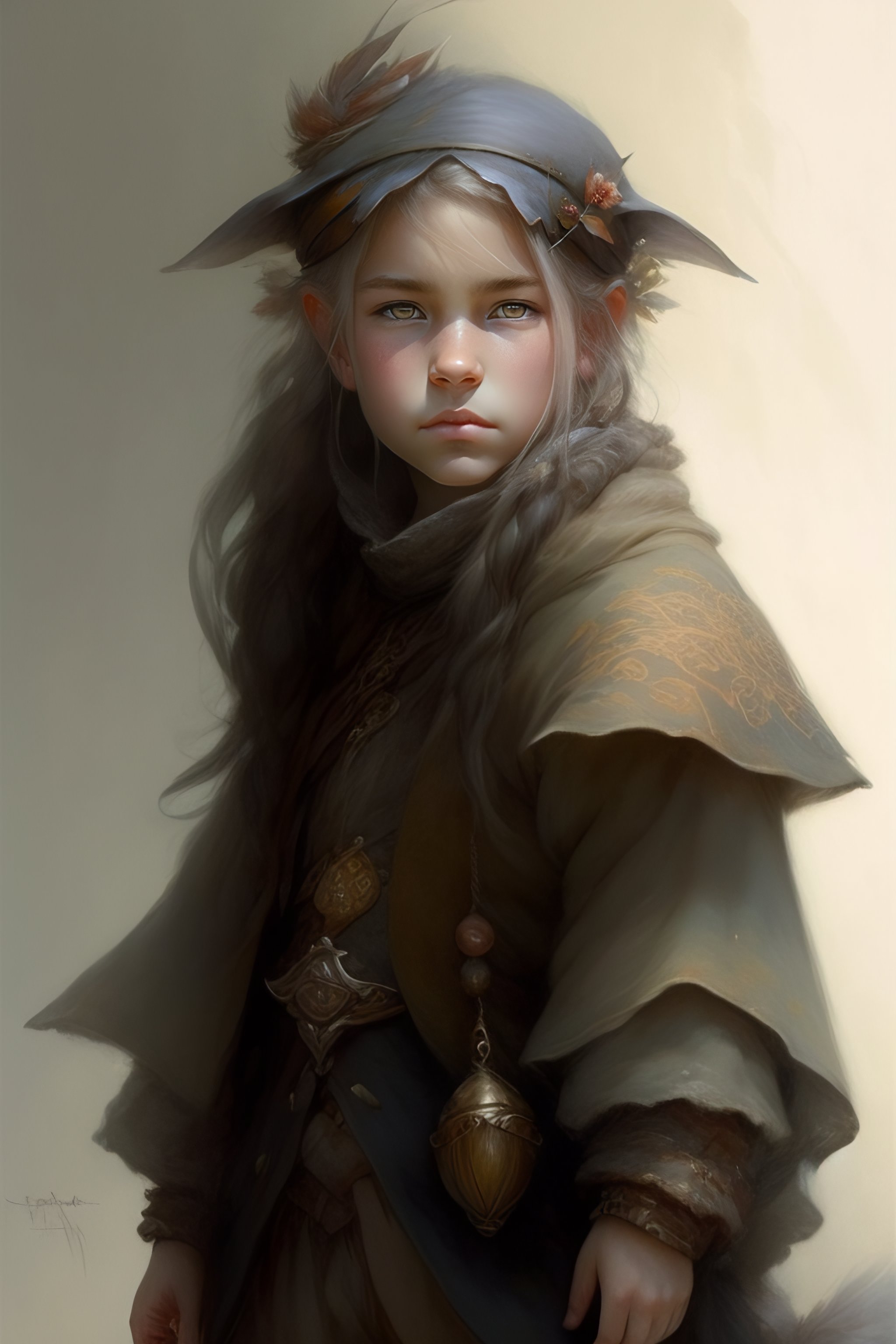 Lexica - Fantasy character . muted colors. by Jean-Baptiste Monge