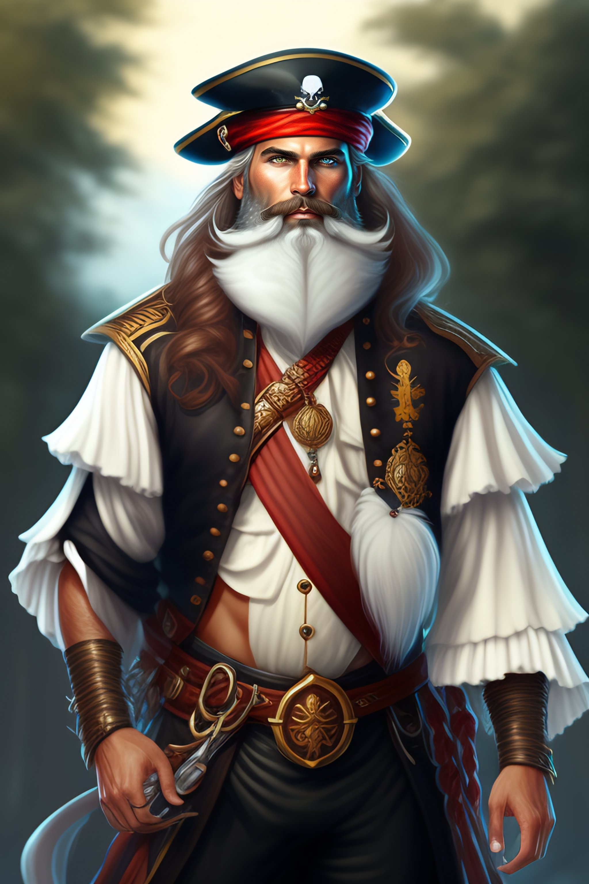 Fantasy Pirate Captain