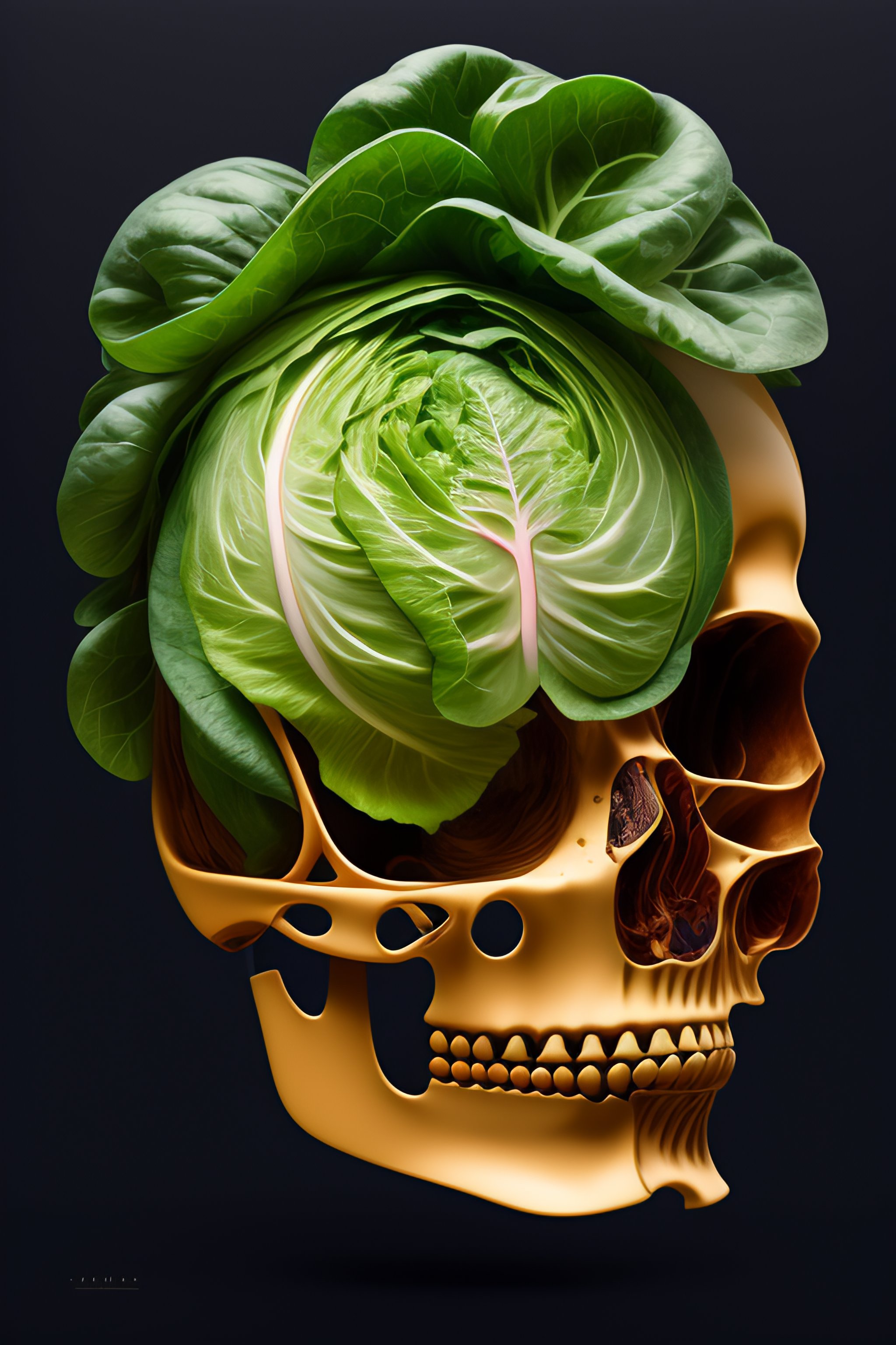 Lexica - The anatomy of a head of lettuce, an ultrafine detailed ...