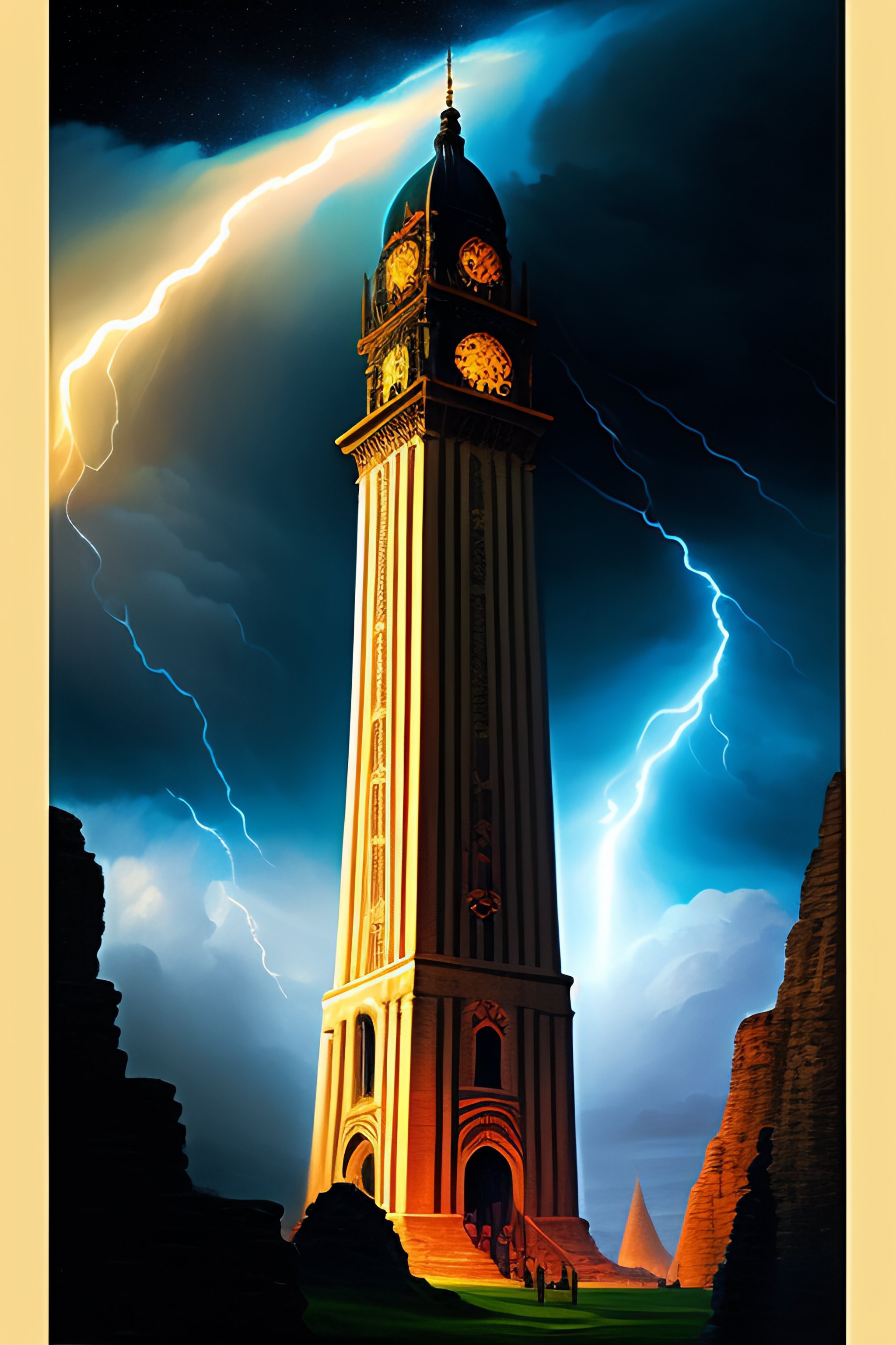 Lexica - Tarot card The Tower: The Tower is a card of upheaval and ...
