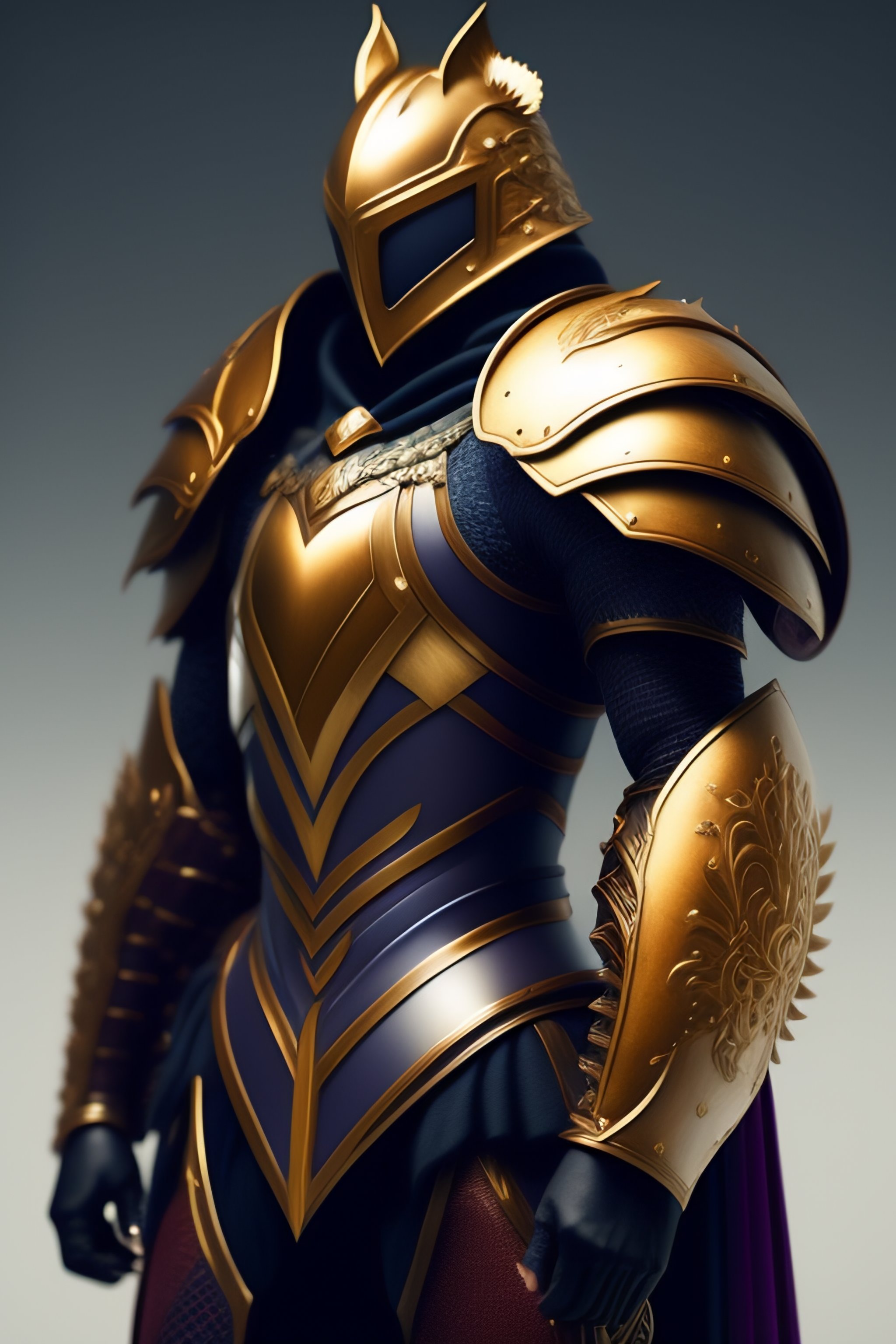 Lexica - Mysterious minimalist ealge armor