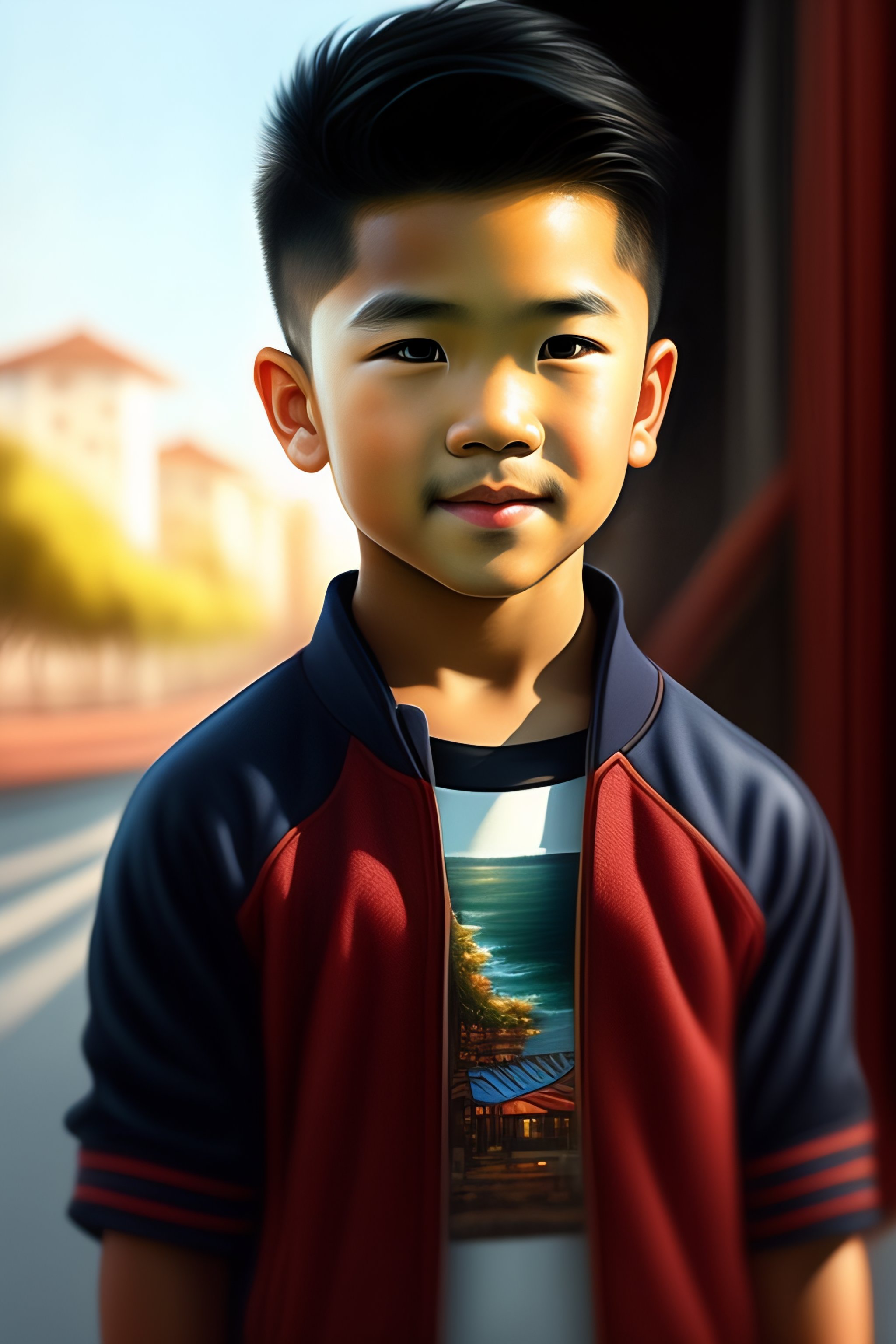 Lexica - Photo of a gorgeous young filipino boy in the style of stefan ...