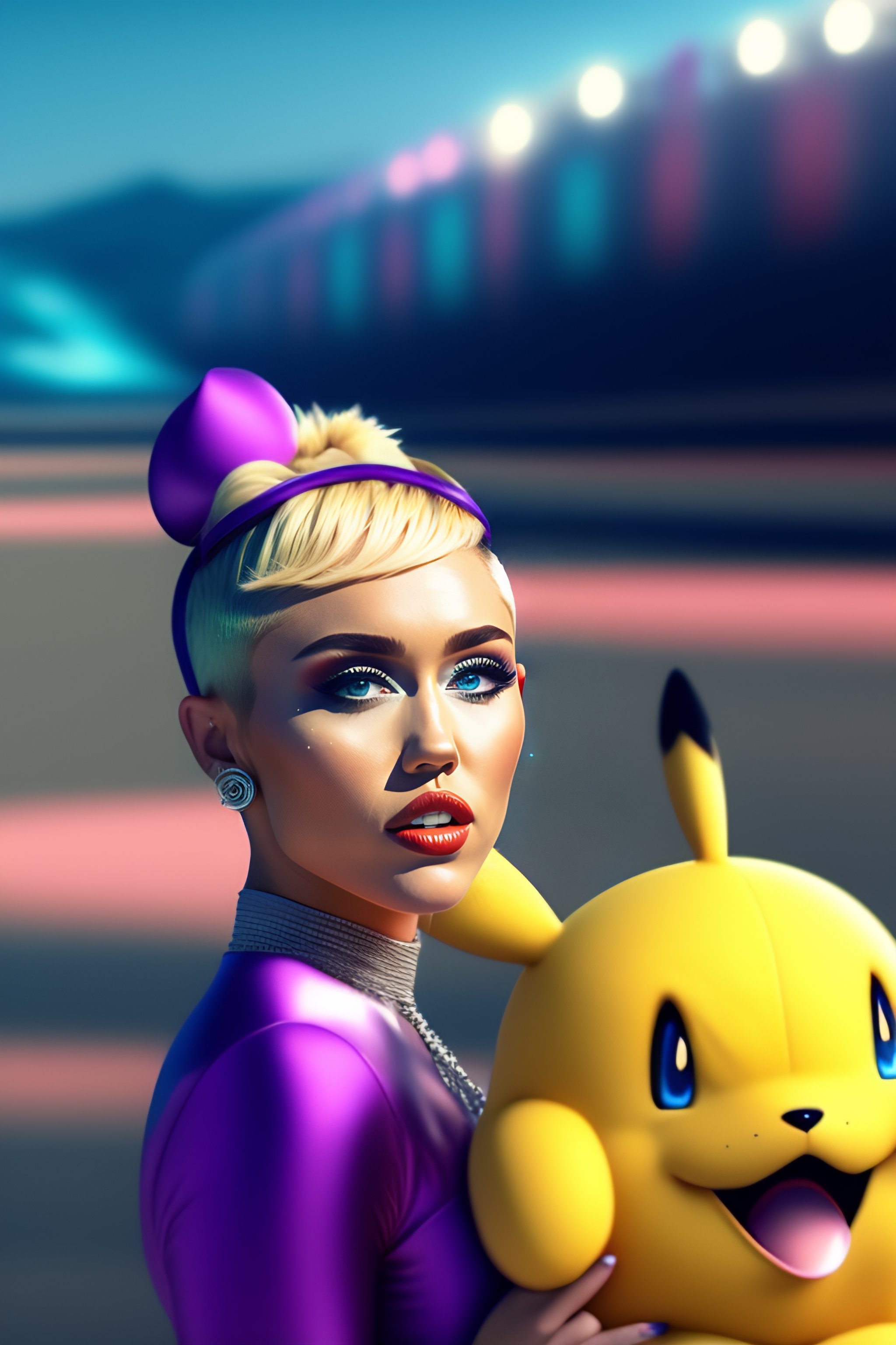Lexica - Miley cyrus on pokemon