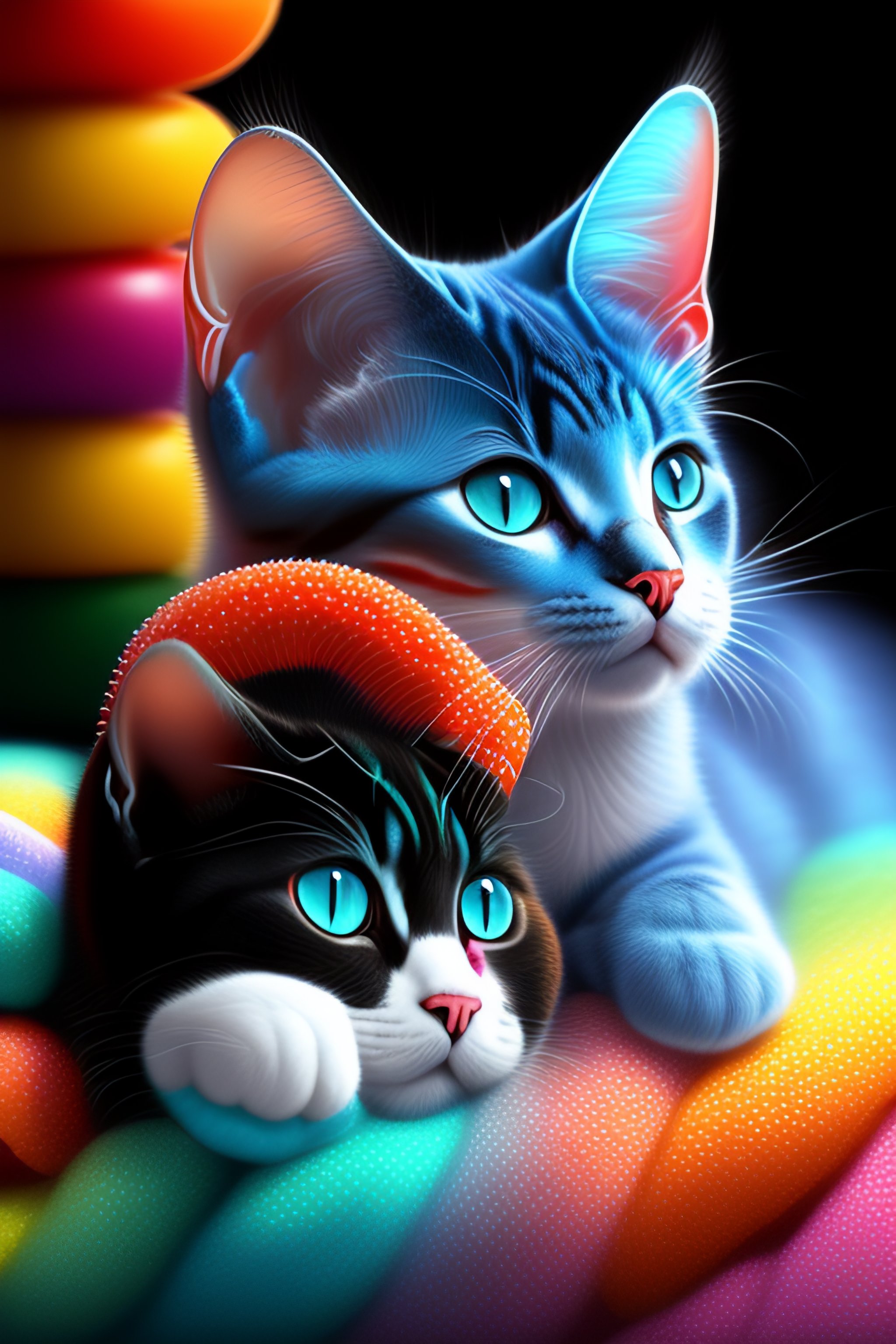 Lexica - Fruit loops cat and stitch