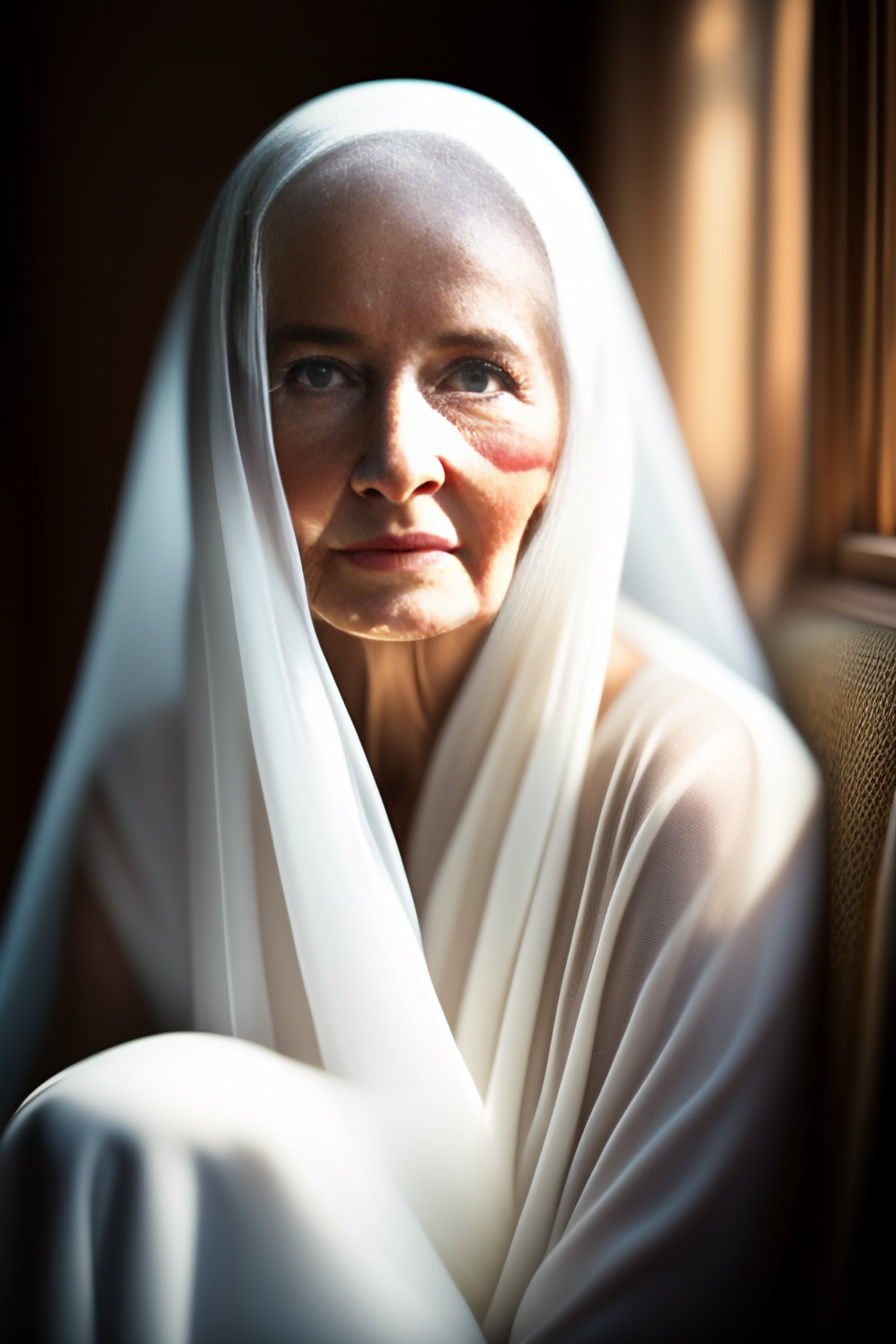 Lexica - An ultrarrealistic photo of a beautiful woman seat, over 85 ...