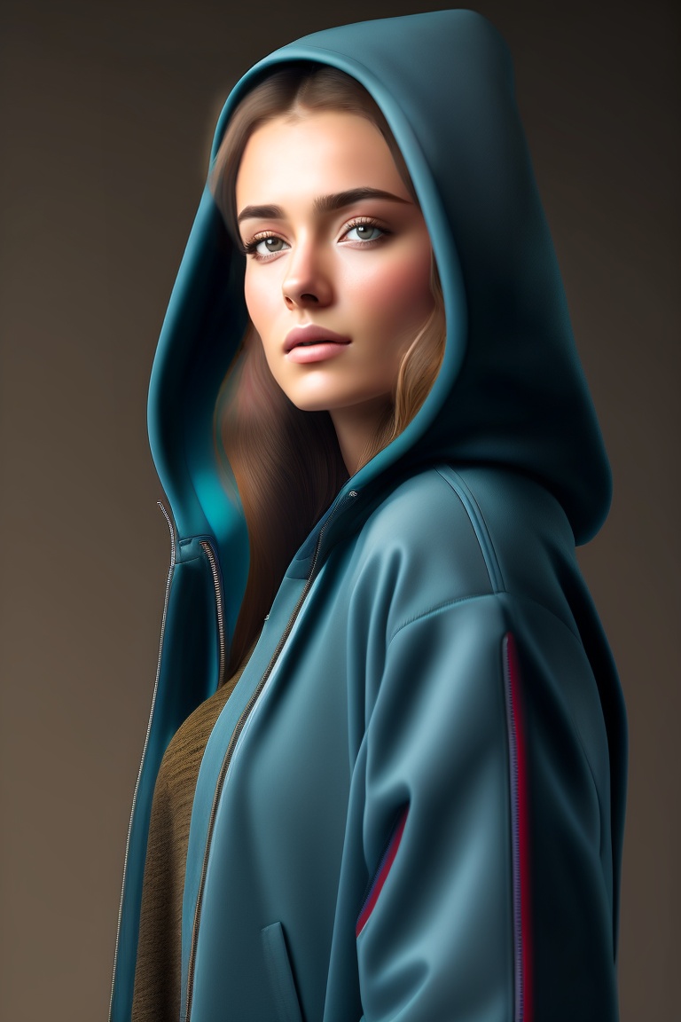 Lexica - Wearing hoodie, beautiful, sad, using smartphone, real woman ...