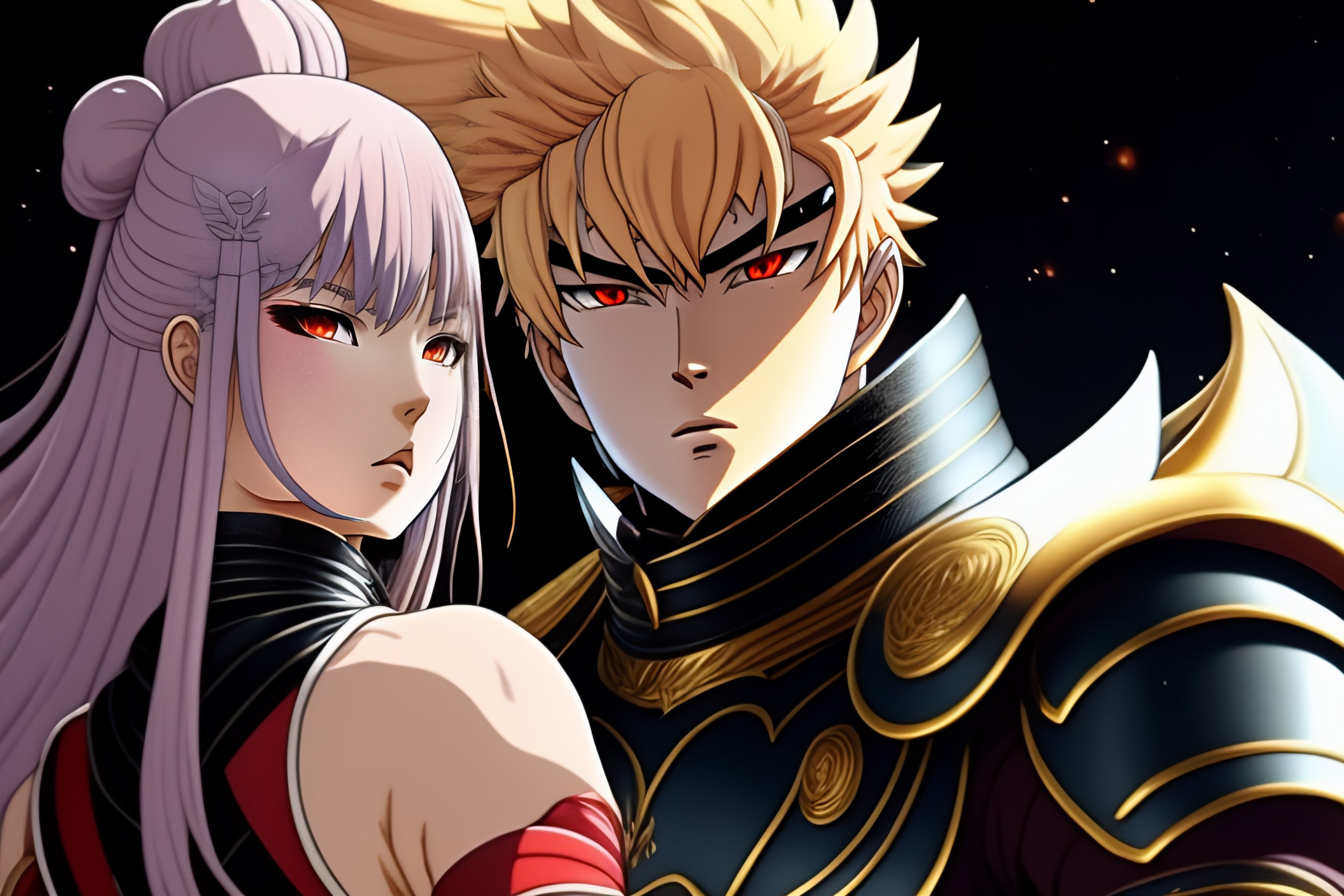 Lexica - Griffith fighting Naruto