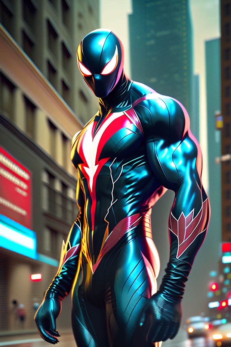 Lexica - "Venom possuindo Miles Morales", Venom taking over Miles ...