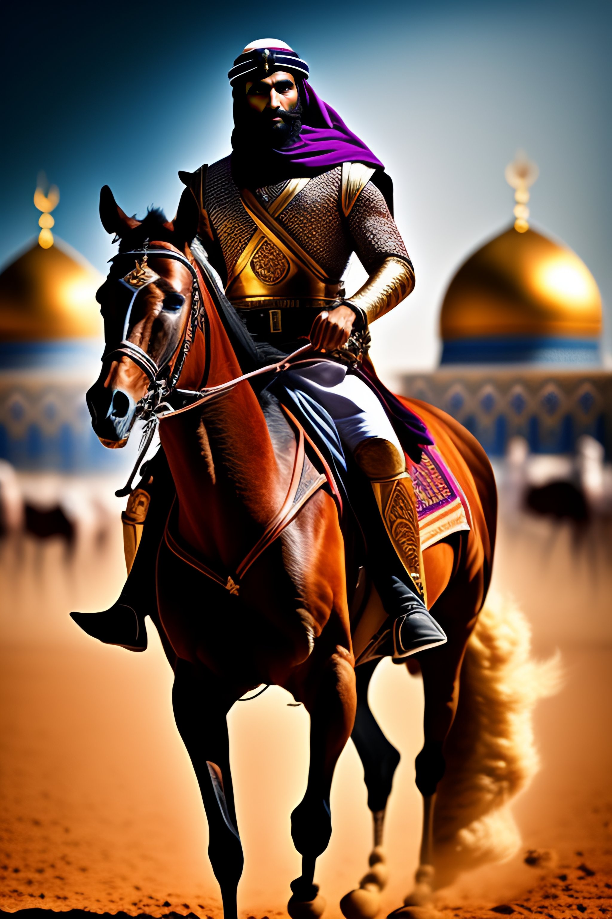 Lexica - Palestinian warrior,arabic warrior,1000,epic, 50mm lense,life ...