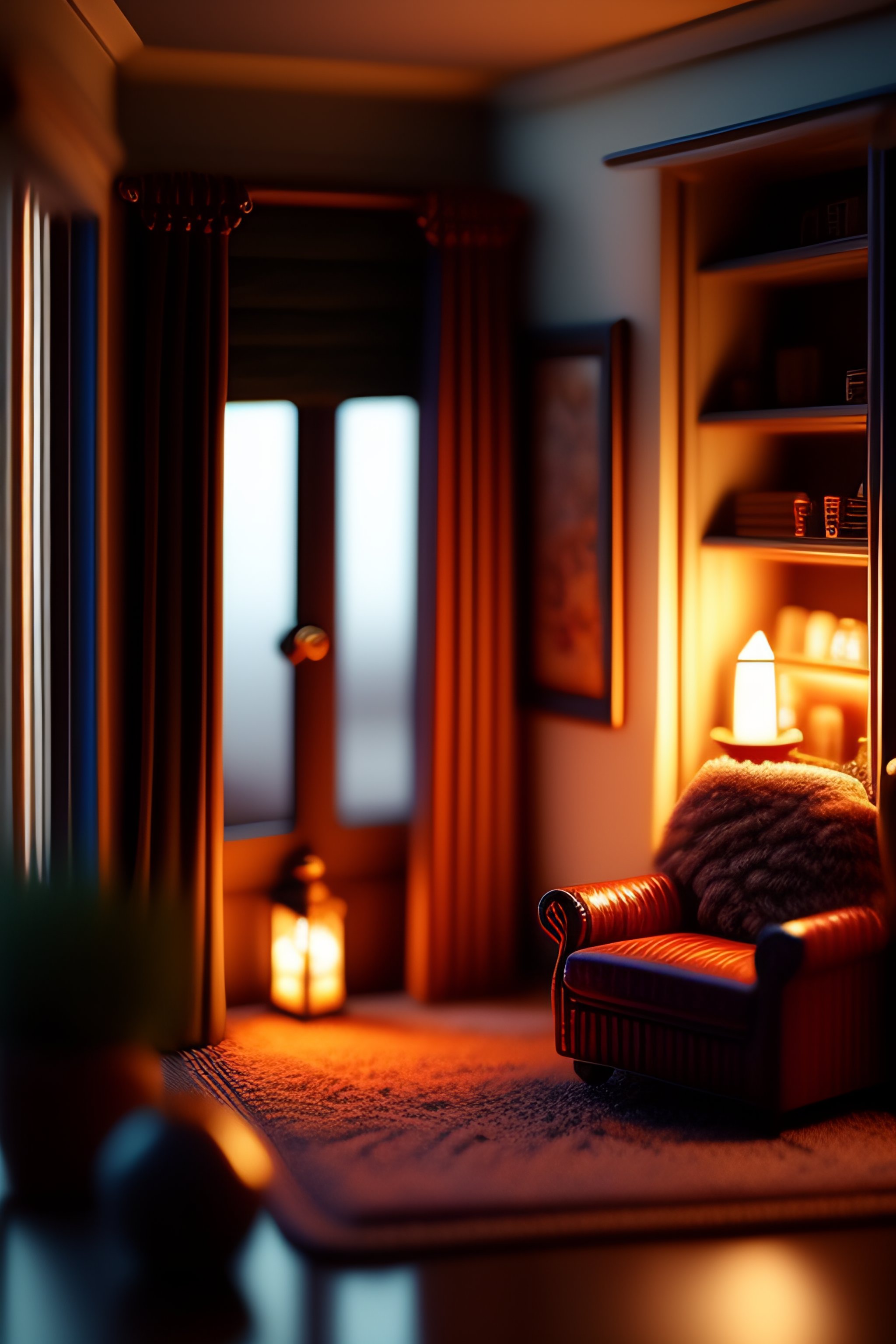 Lexica - Vintage, cozy interior lighting, artstation, ultra detailed ...