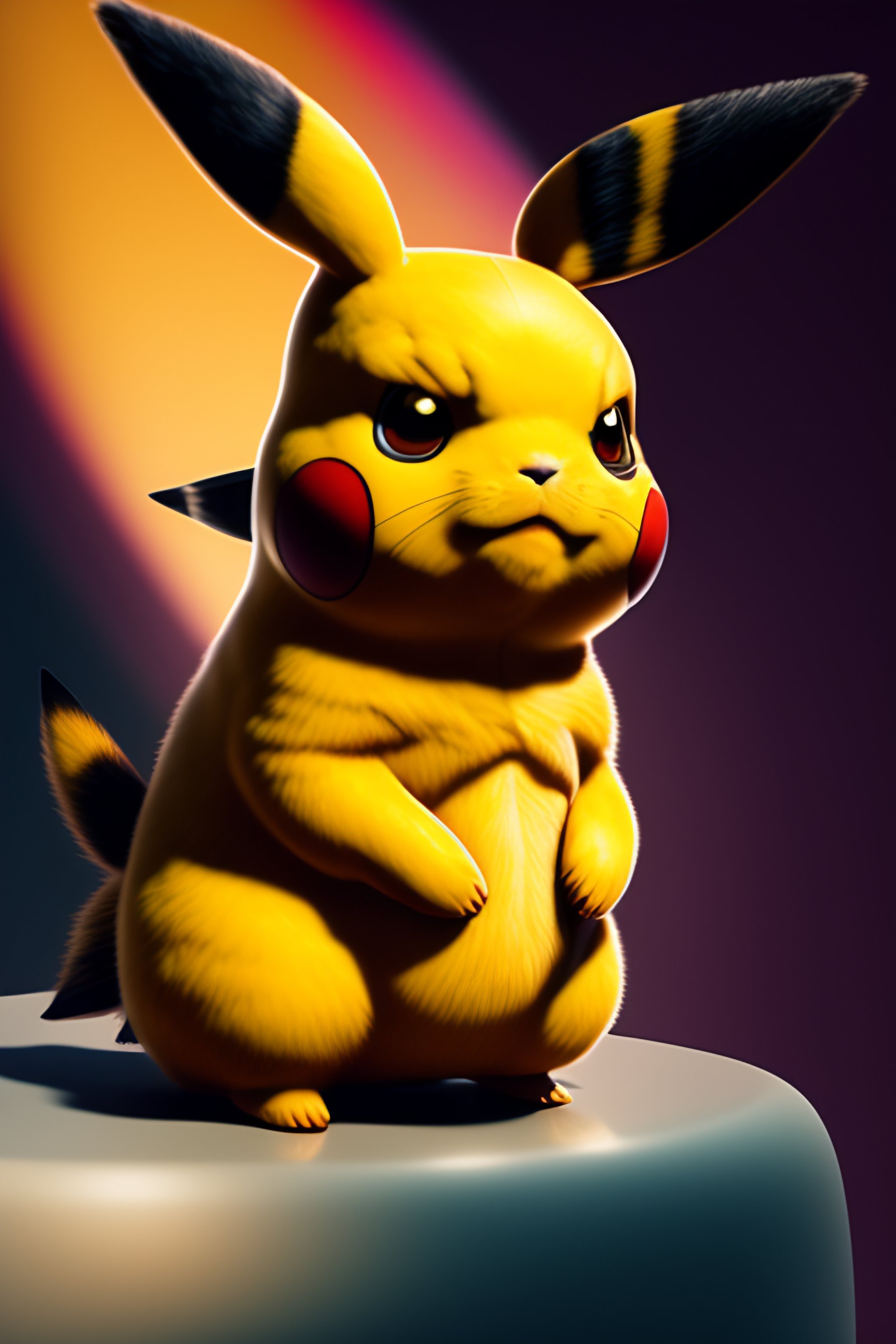 Lexica - Portrait of Pikachu of the futur