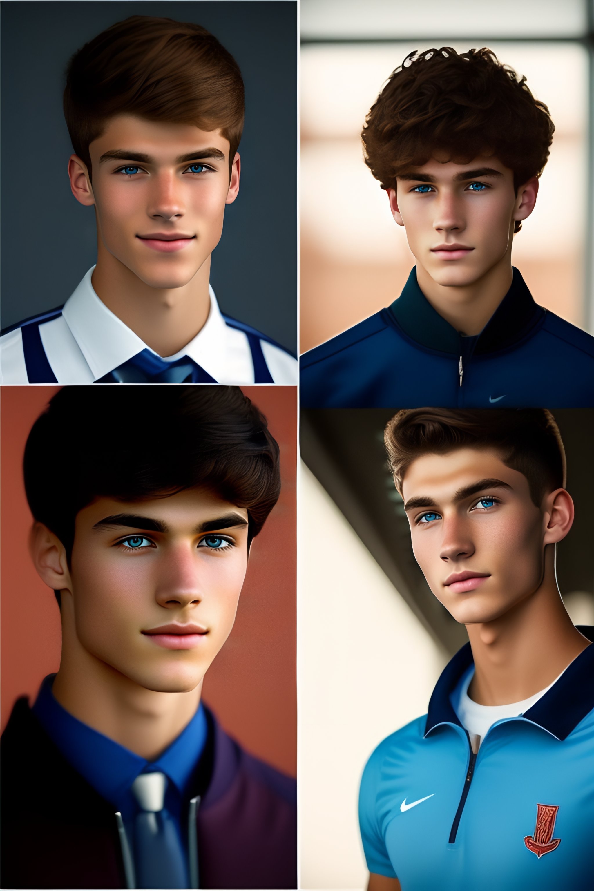 Lexica - High school student who is tall and lean, with short, dark ...