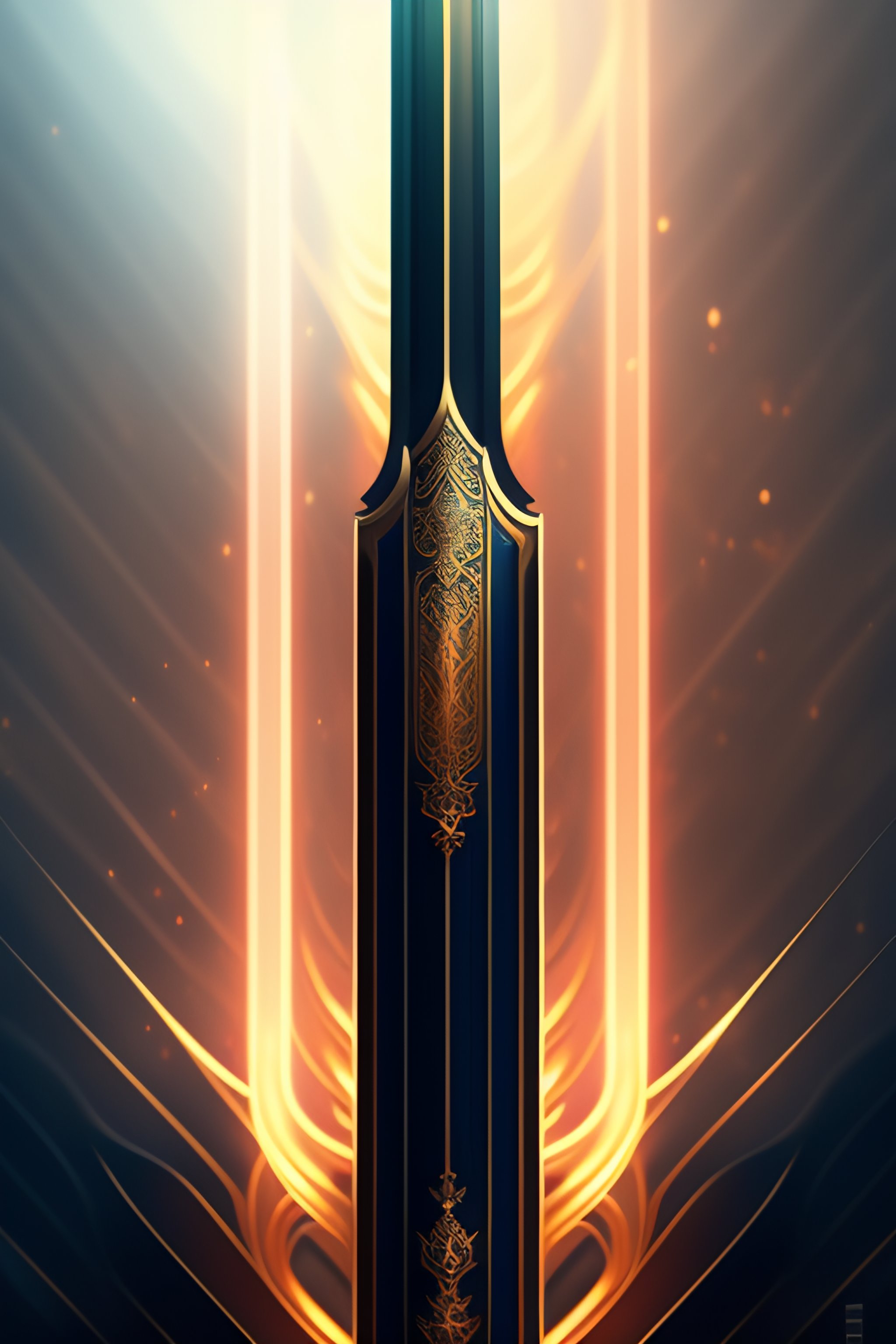 Lexica - Symmetry product render poster intense colors classical ...