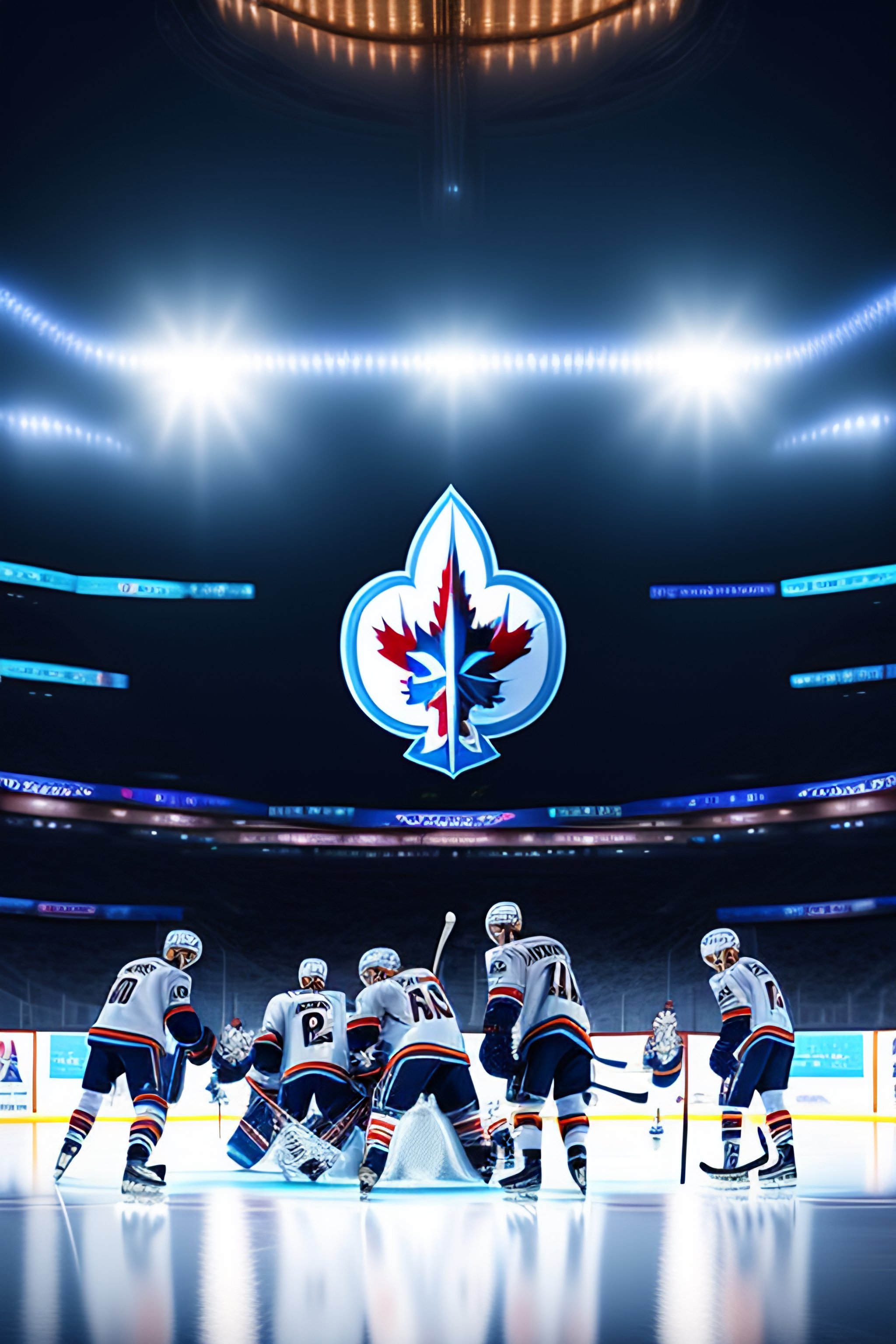 Lexica - Players Winnipeg Jets Hockey playing Game, hyper realistic 4K ...