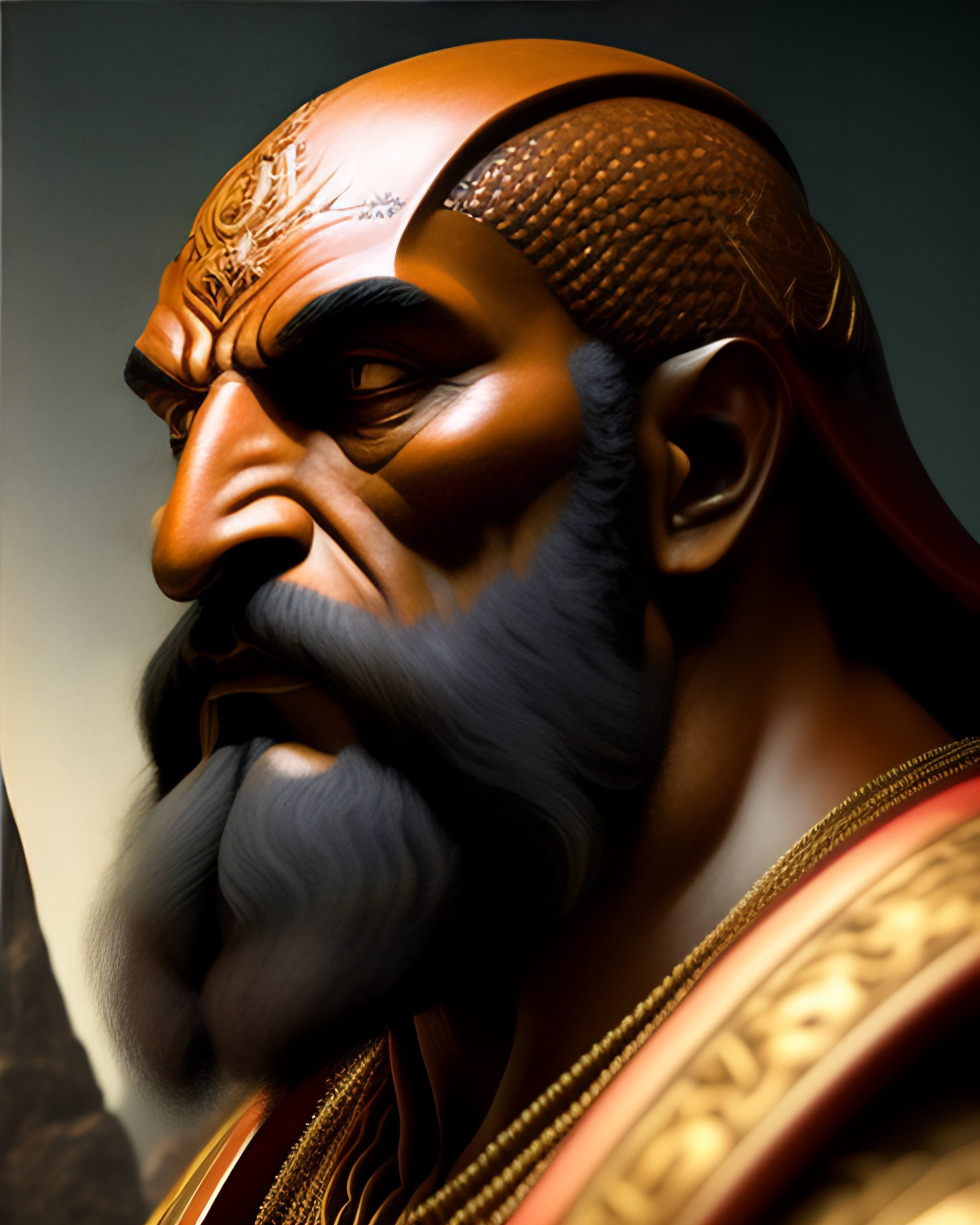 Lexica - Illustration character design zoomorphe toro and man design ...