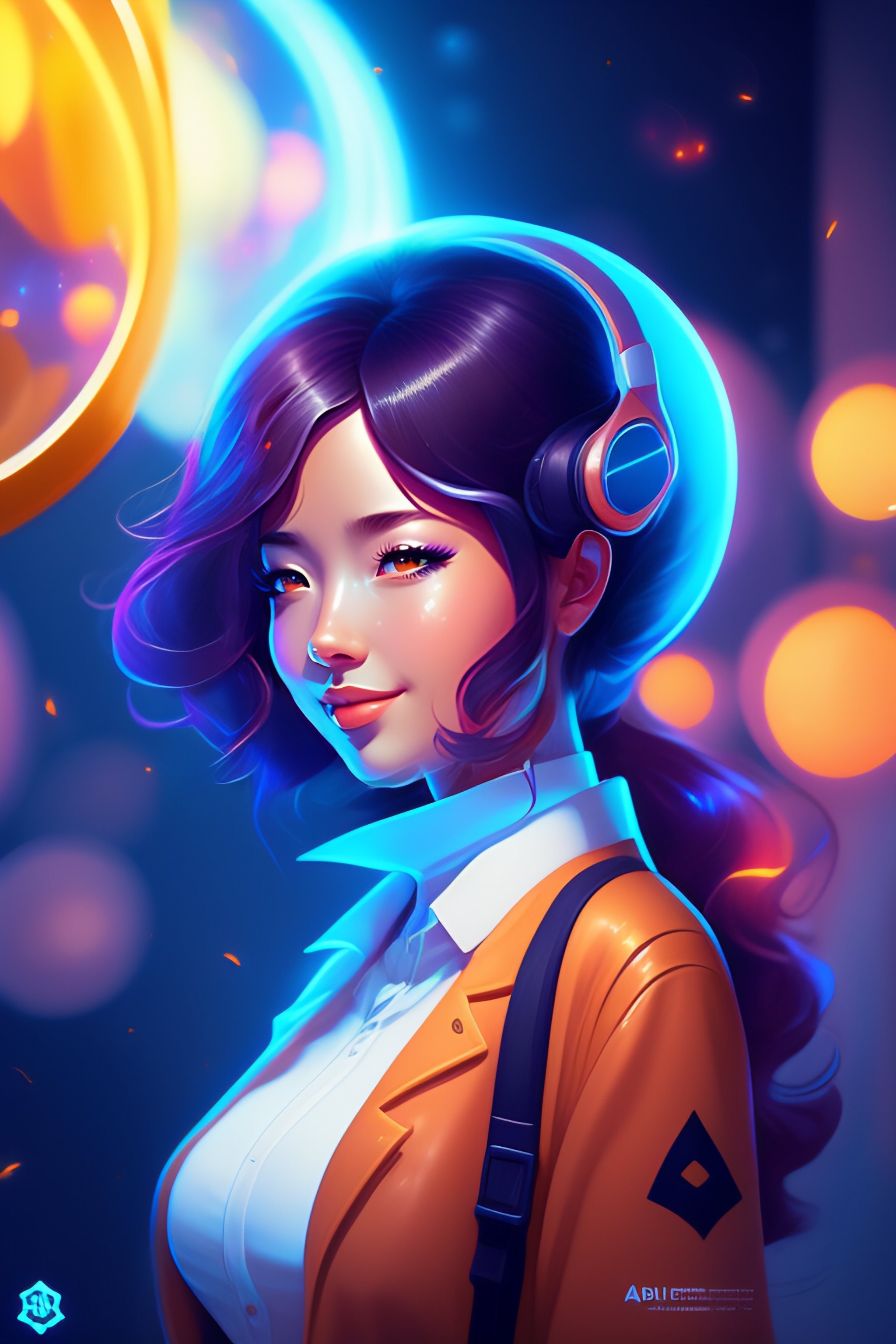 Lexica - Magic mad scientist, inside cosmic labratory, radiating a ...