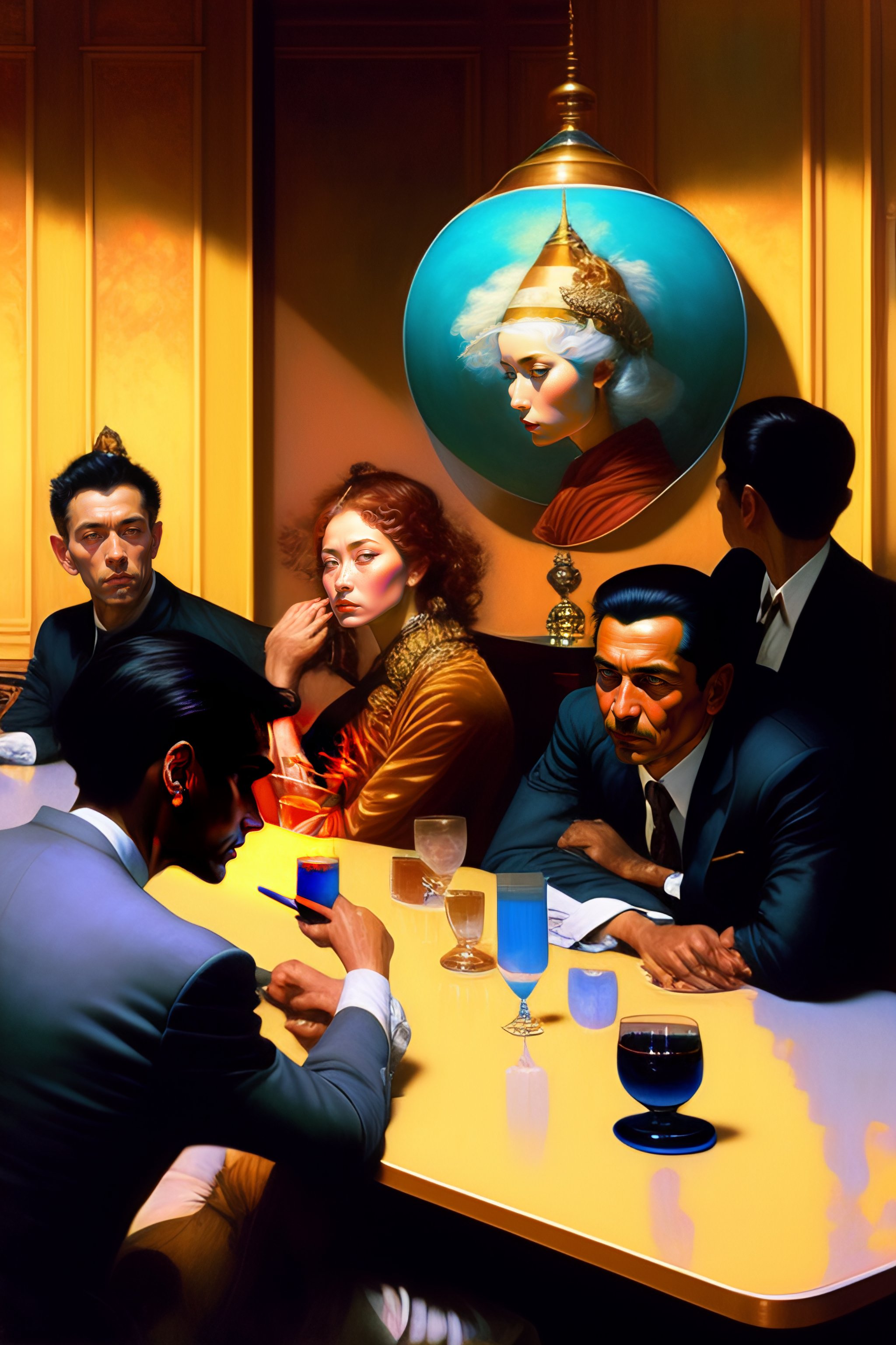 Lexica - Realistic detailed image of a renaissance scene in the style ...