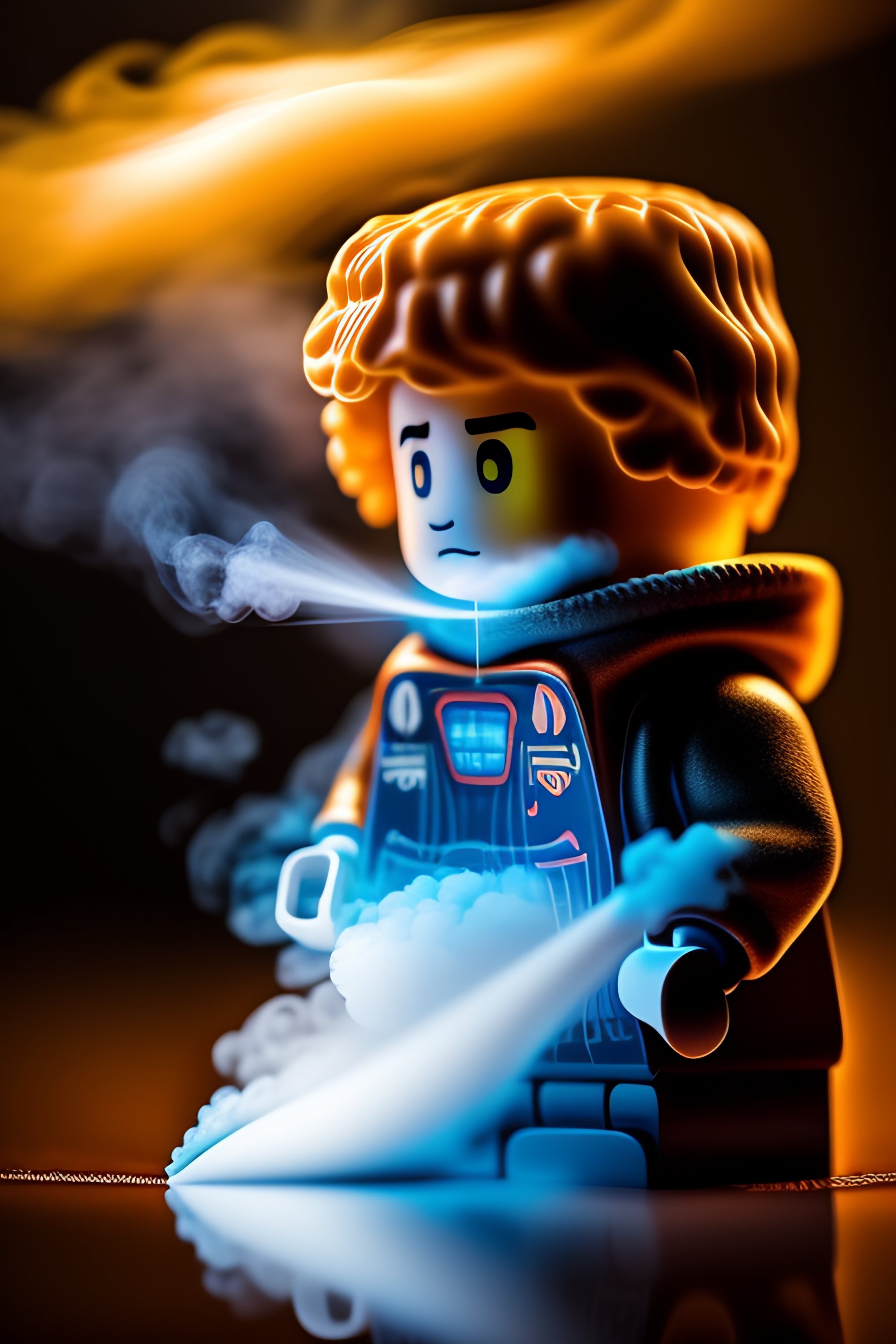Lexica - Vape, child, 4k, realistic, lego