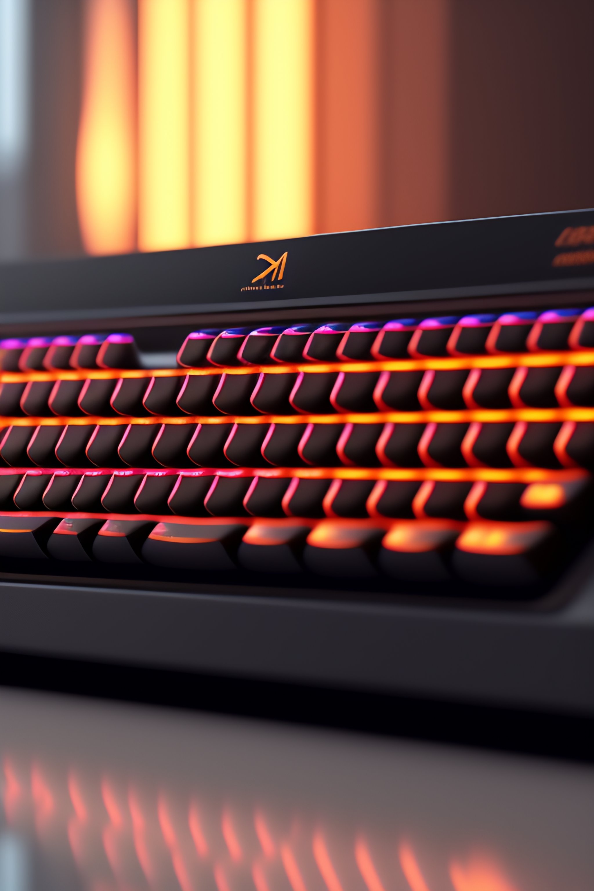 Lexica - A beautiful 3D image of an anthropomorphic computer keyboard ...