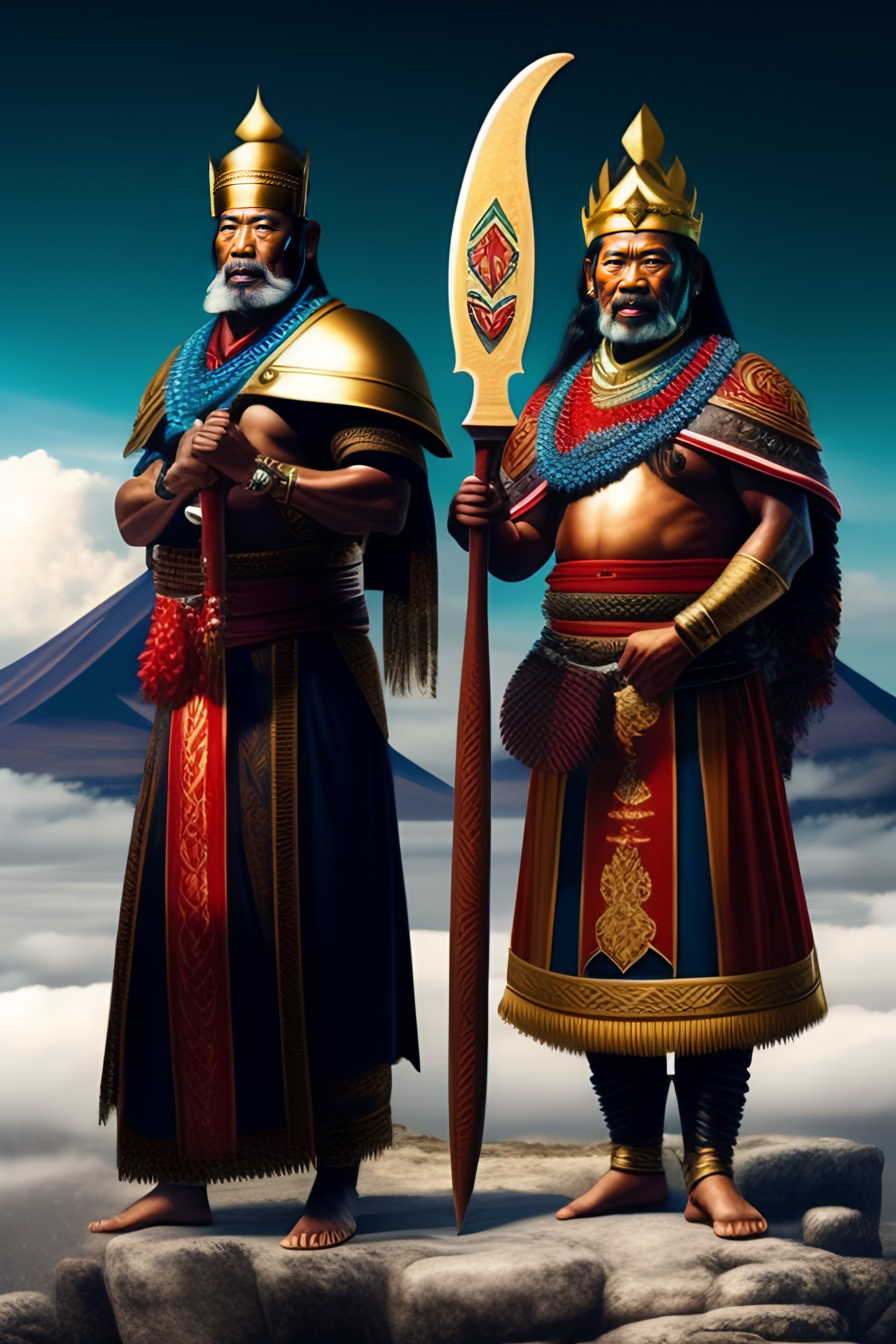 Lexica - The mayon kings with axes and clubs