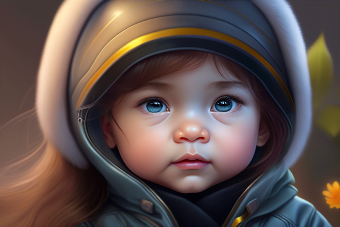 Lexica - Cute and adorable baby, surrealism ultrarealistic width : 8 3 ...