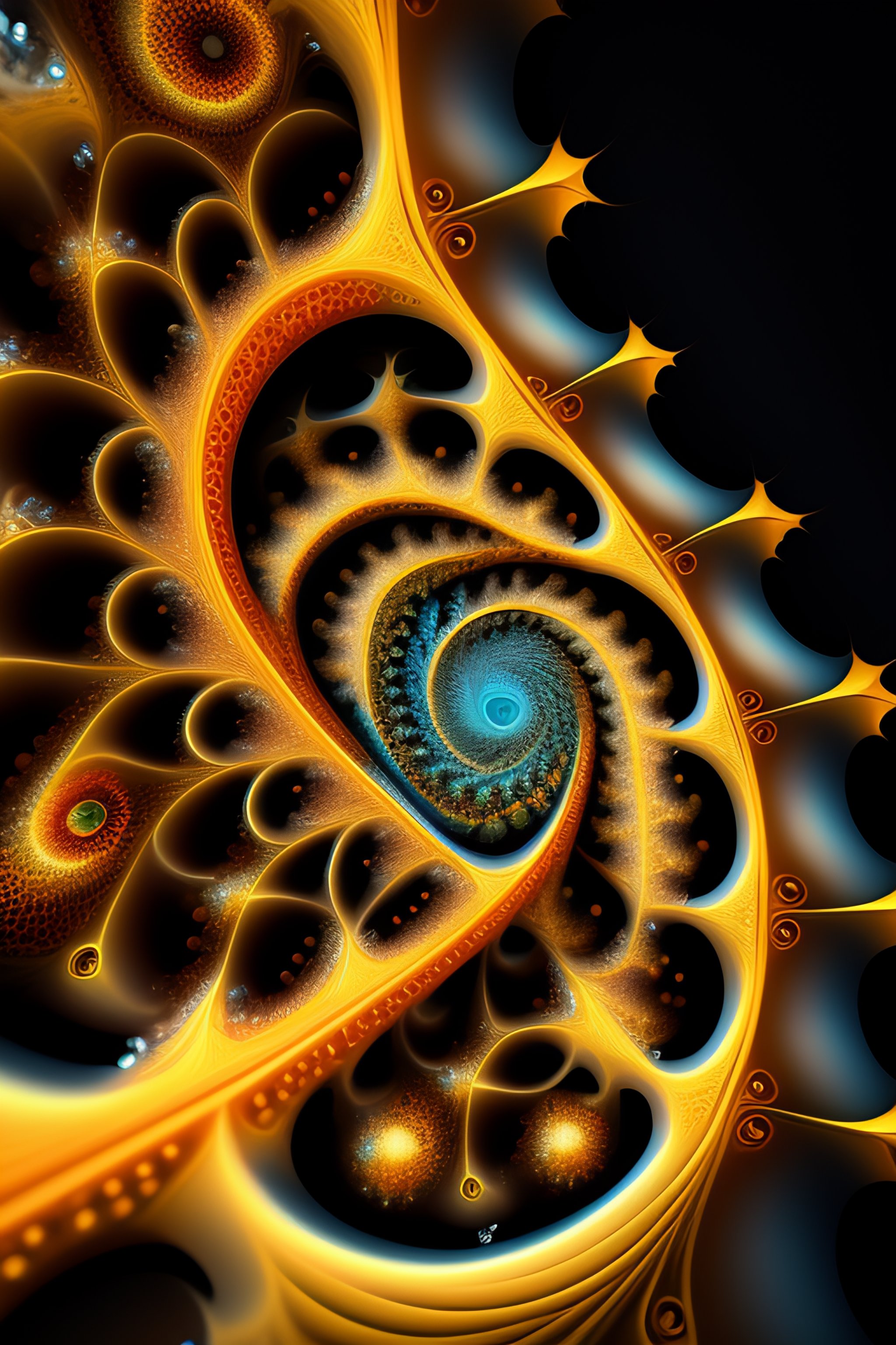 Lexica - Highly detailed photo of fractal expansion,