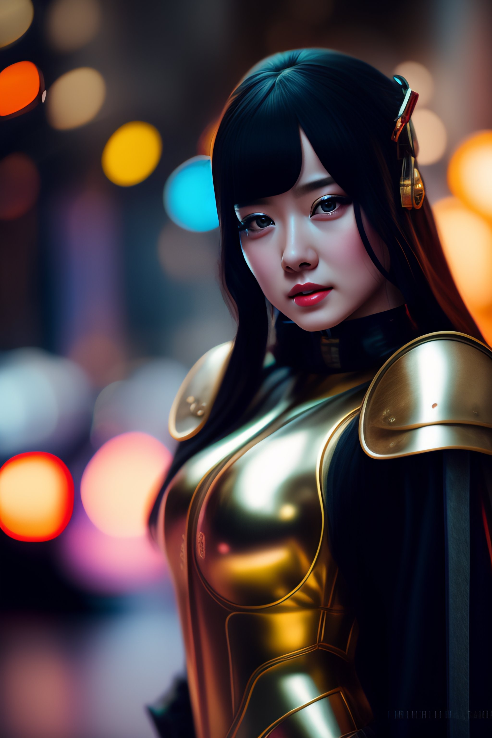 Lexica - Photoreal, cosplay, Cosplayer, cyber punk, Kanna Hashimoto ...