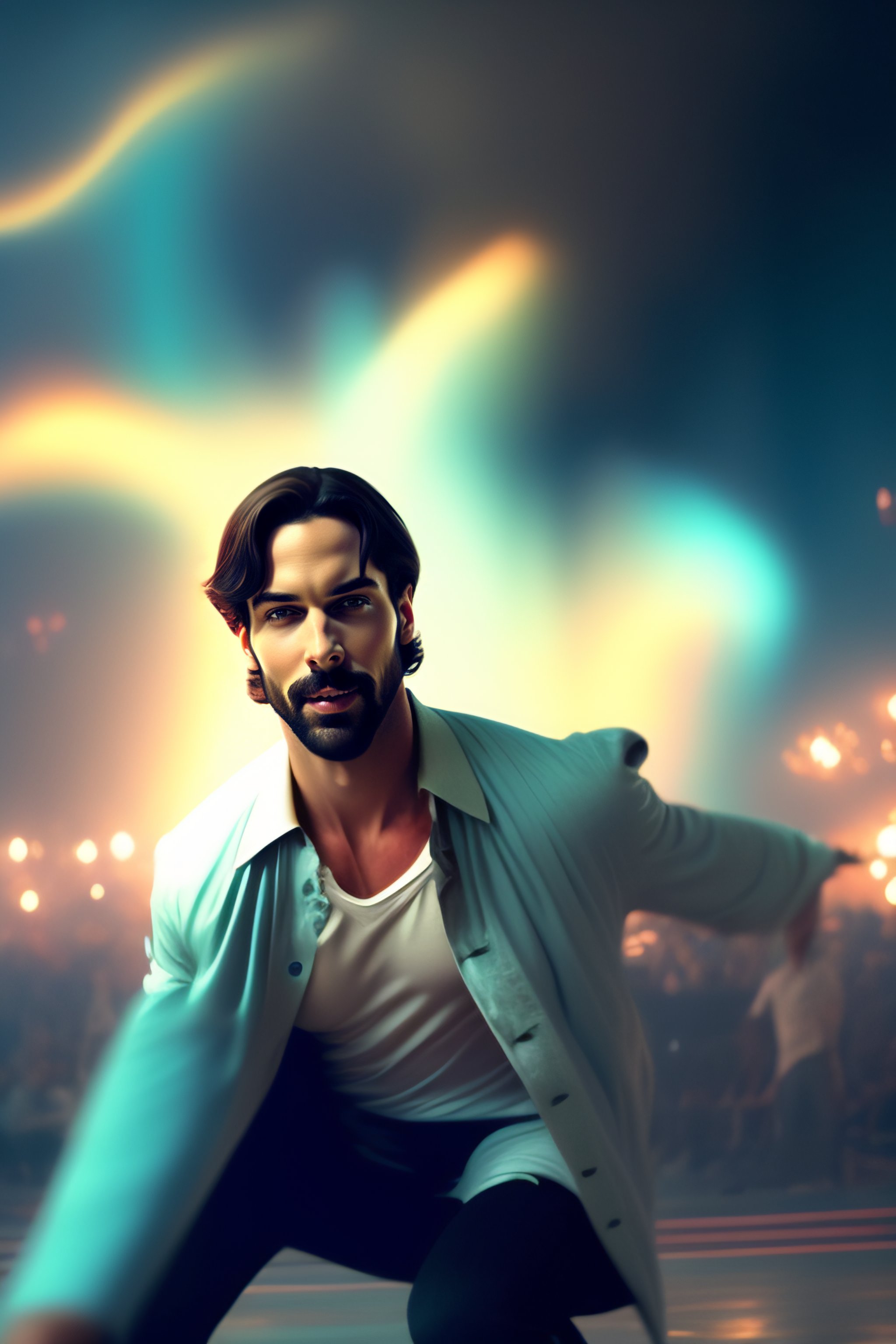 Lexica - Keanu reeves dancing macarena